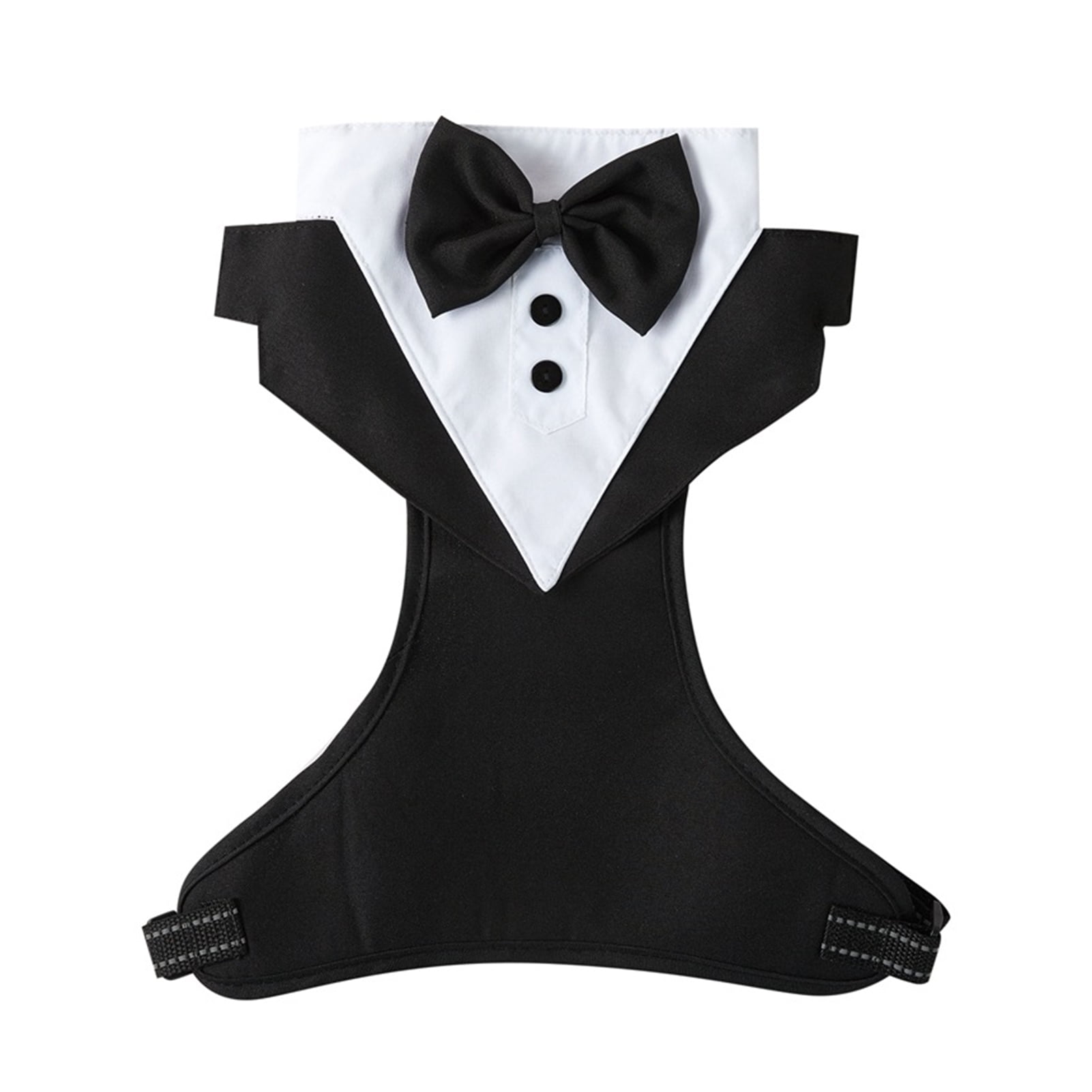Zksm Formal Dog Wedding Suit with Leash Ring - Fastener Tape Buckle ...