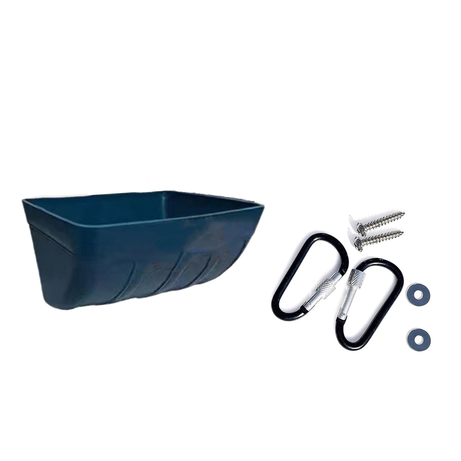 Zksm Heavy-duty Chicken Trough Feeder Set - Hanging with Hook - Impact ...
