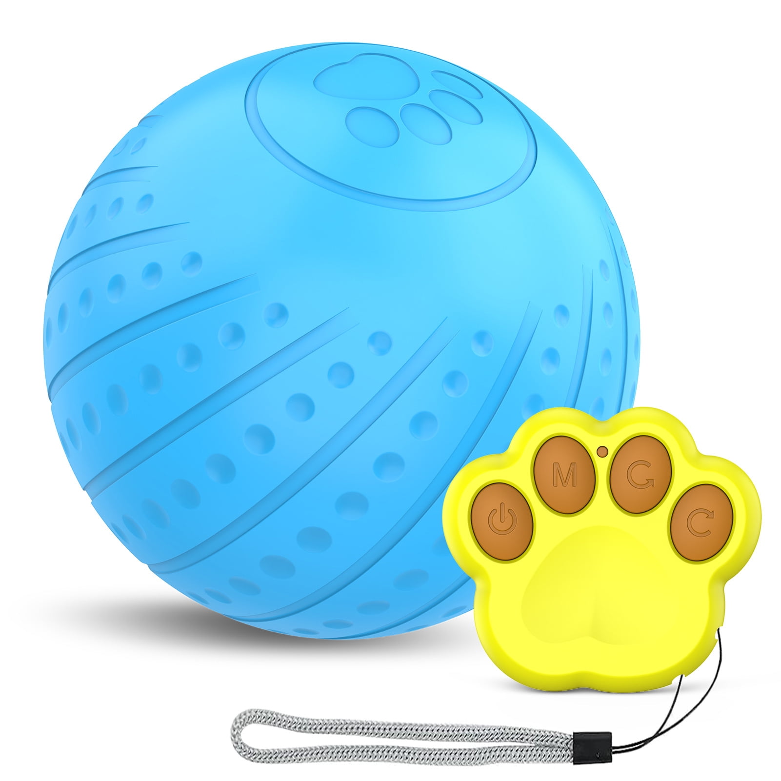 Zksm Intelligent Interactive Dog Toy Ball - Remote Control - 2 ...