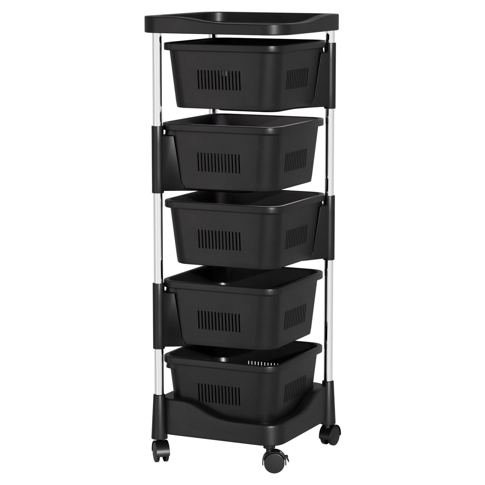 Zksm Rotating Trolley, Kitchen Trolley, Rotating Kitchen Storage ...