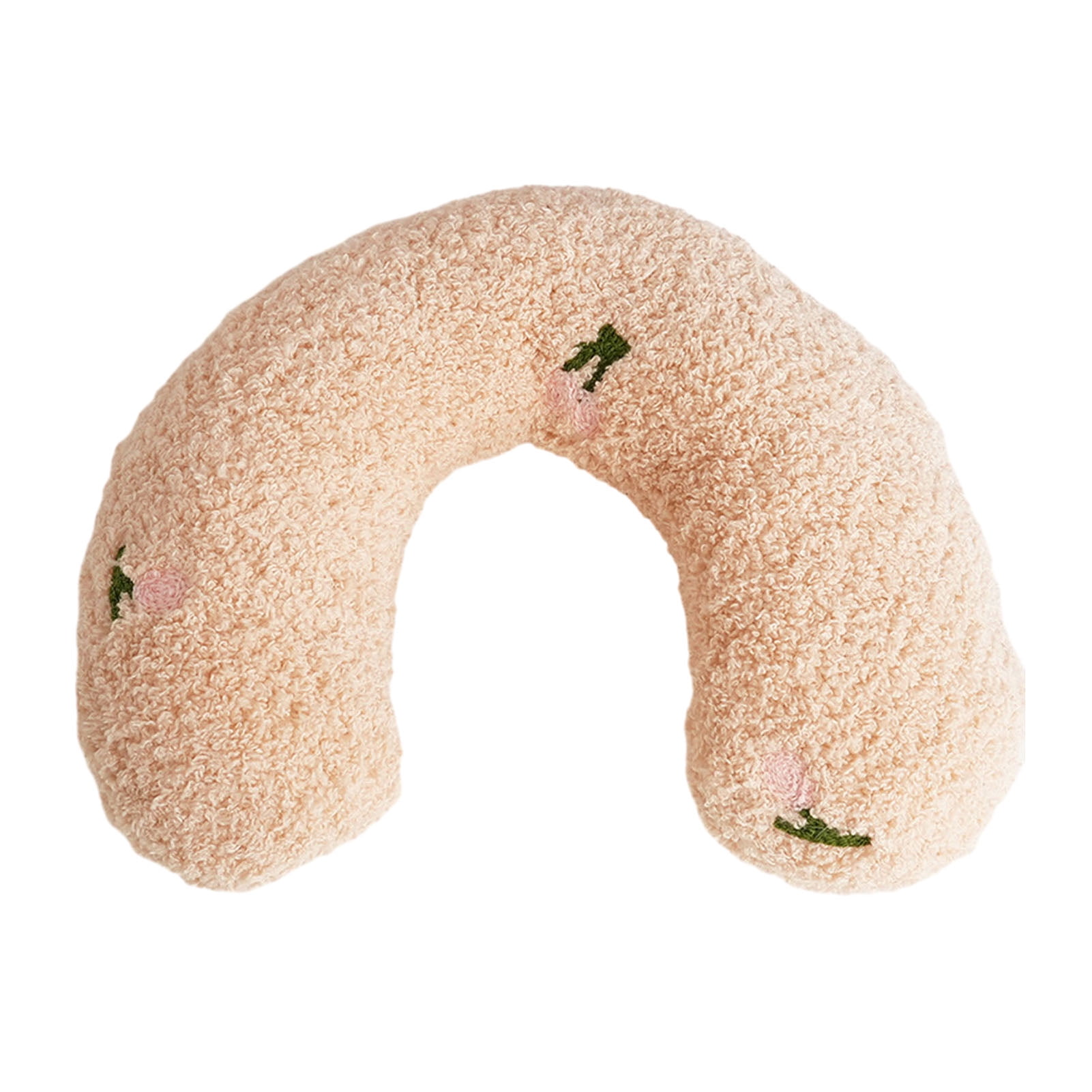 Zksm Small Pet Pillow - U-Shape Design, Soft Plush Fabric, Neck ...