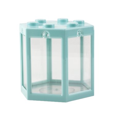 SeeShelter Brand Betta Tunnel in Translucent Lagoon Blue Fish Hide ...