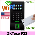 Zkteco F22 Fingerprint Time Clock & Access Control WiFi - Walmart ...