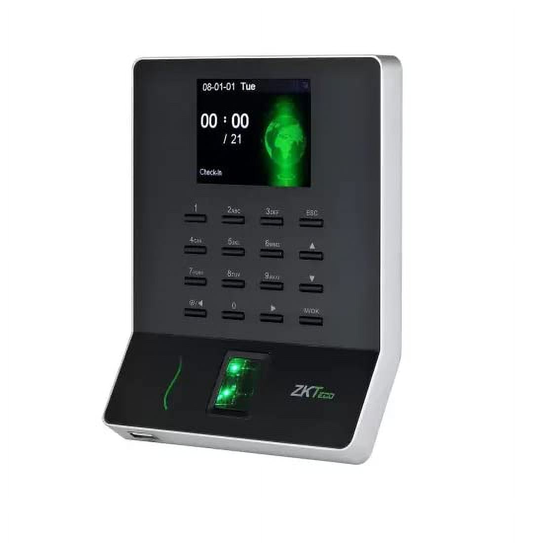 Zkteco Fingerprint Attendance Machine With Wi-Fi And Usb Port With ...