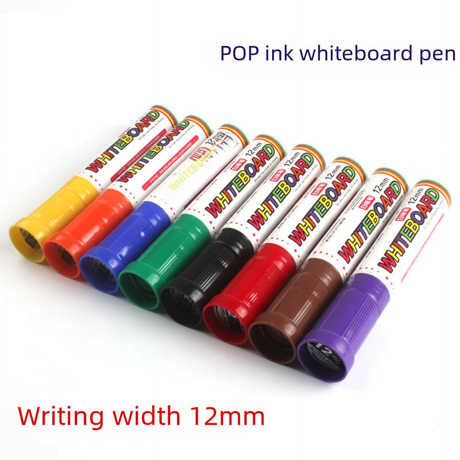 Zkysteio 12mm erasable pen gel pen easy to erase whiteboard pen color ...