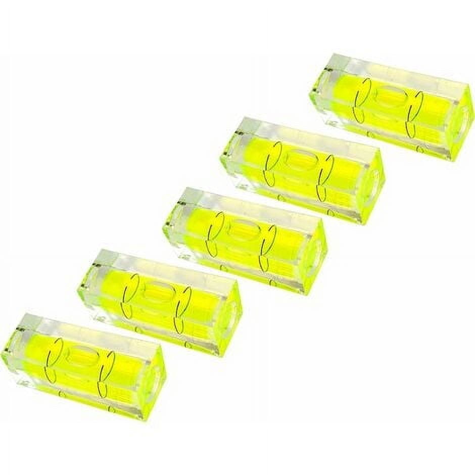 Zkysteio Spirit level, set of 5, 15 x 15 x 40 mm, precision spirit ...