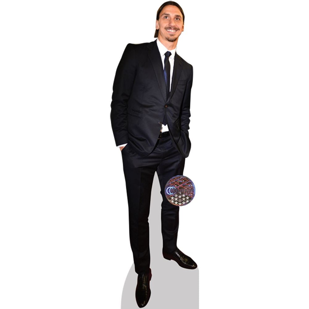 Zlatan Ibrahimović Lifesize Cardboard Cutout Standee - Walmart.com