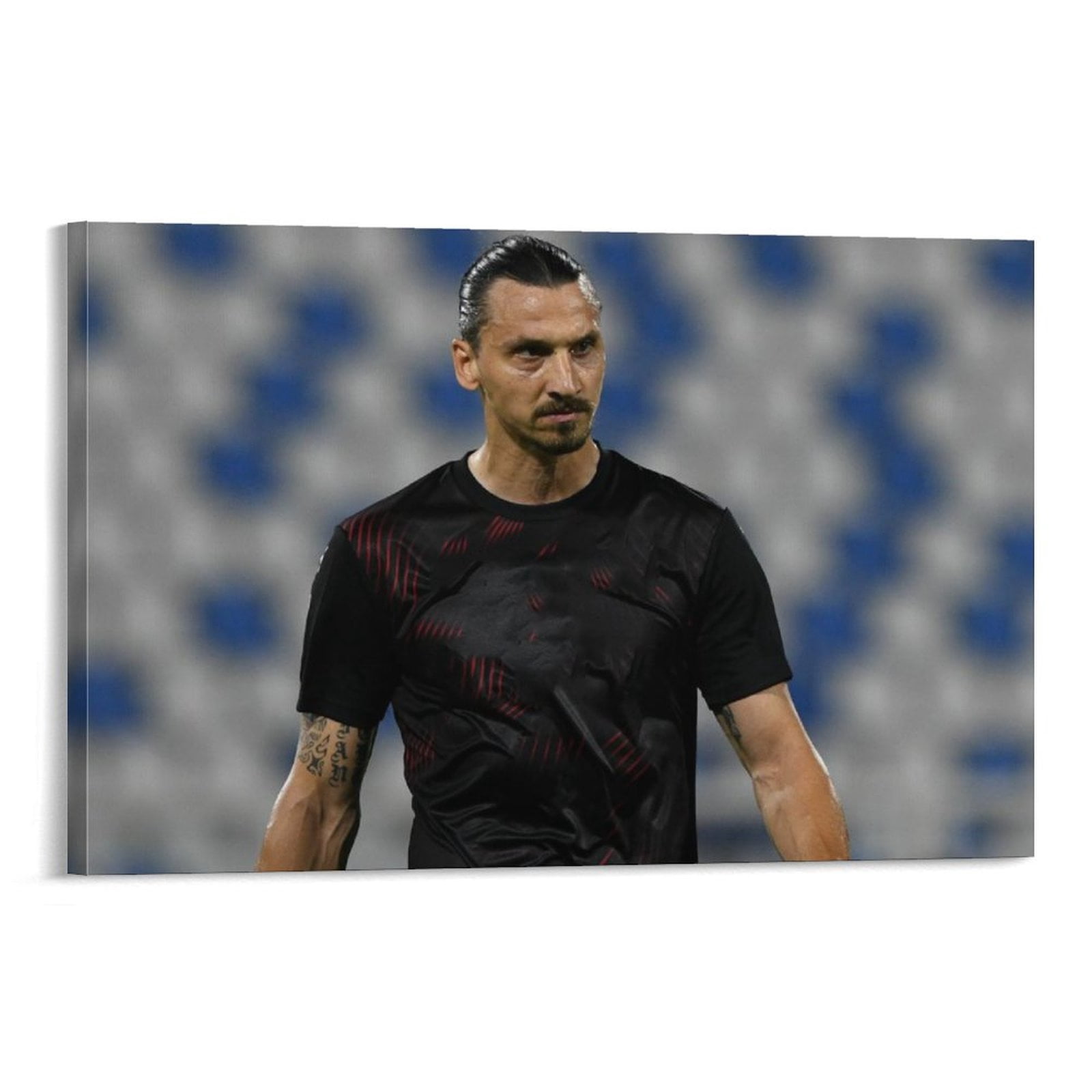 Zlatan Ibrahimovic Football Athlete Poster Famous Posters Wall Art ...