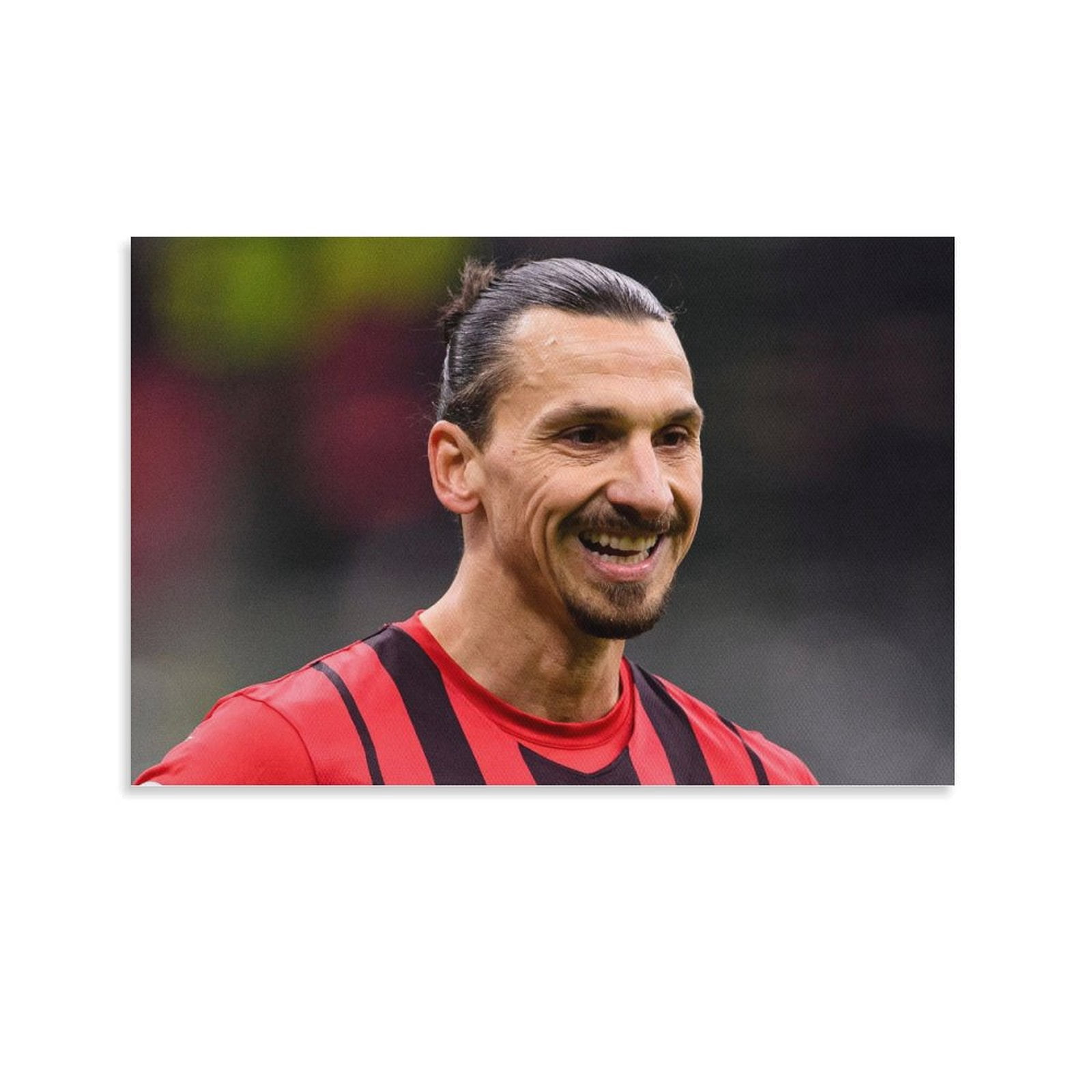 Zlatan Ibrahimovic Poster Footballer Canvas Wall Art Poster Decorative ...