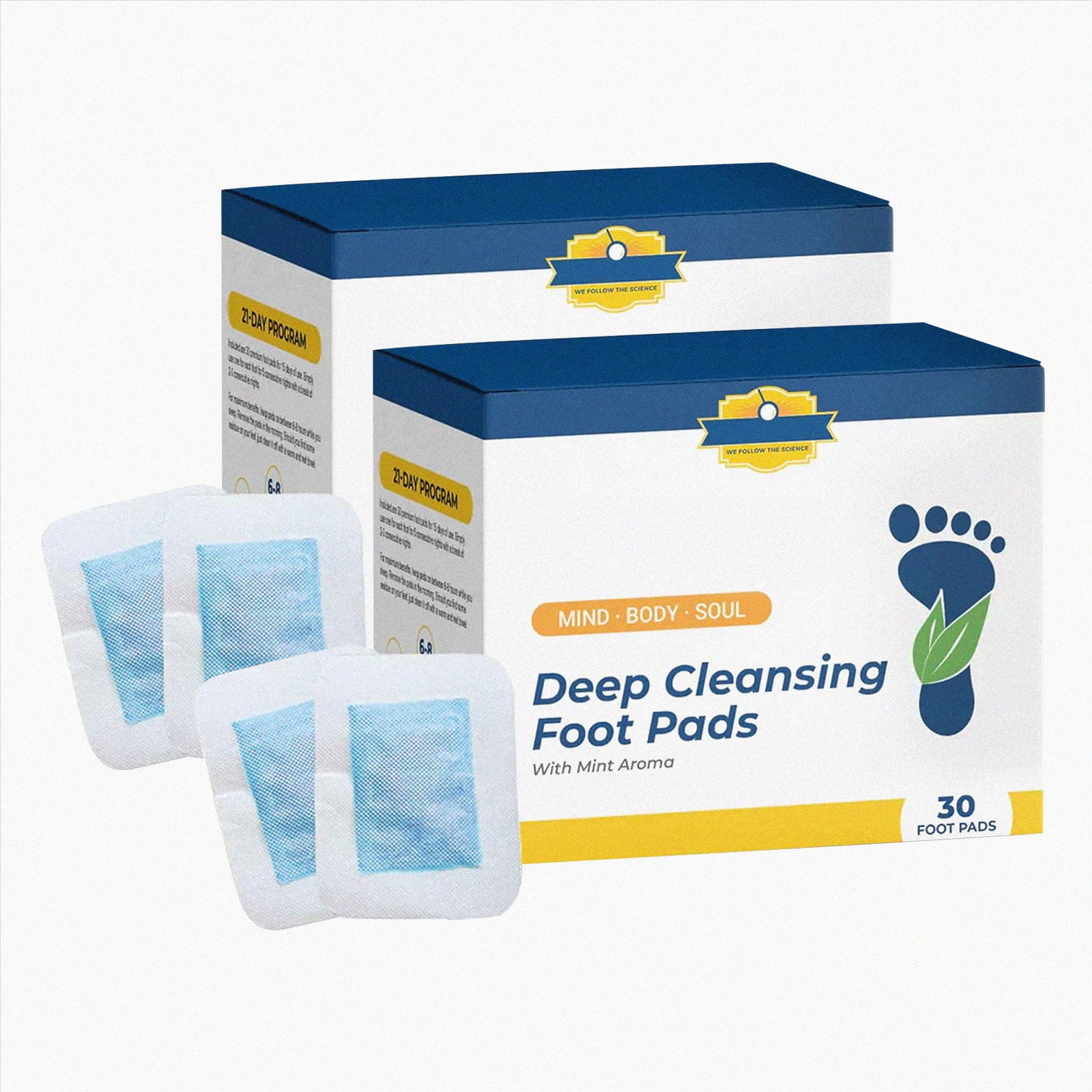 Zlen Detoxifying Foot Pads - Xitox Deep Cleansing Foot Pads, Natural Ingredients, 30 Pads (1/2/3 ...