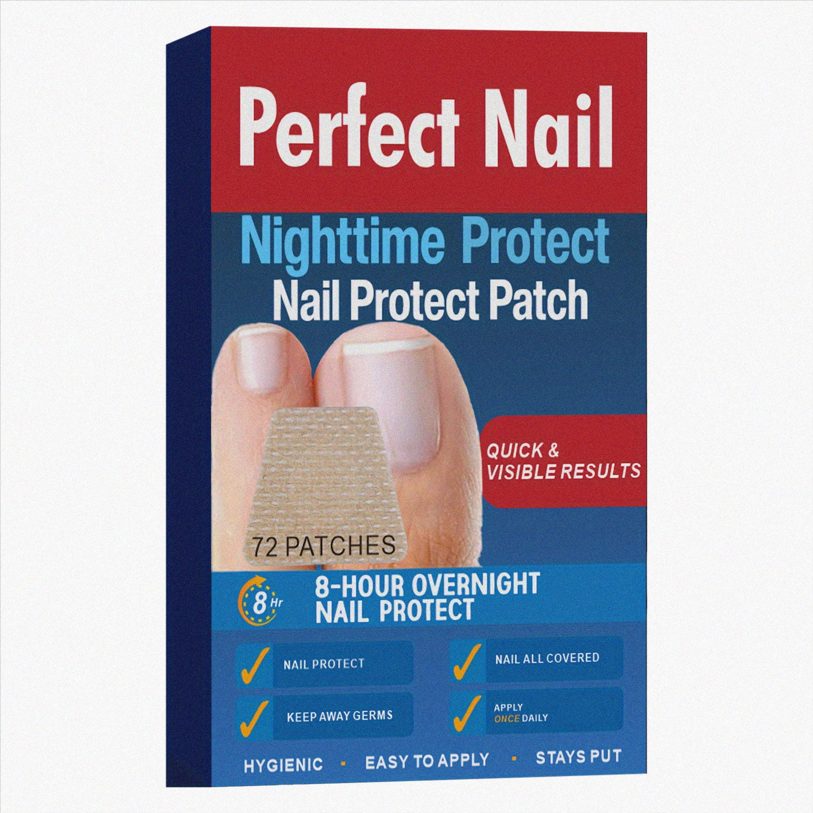 Zlen Fungal Nail Patches - Nighttime Protect, Overnight Repair for Nail ...