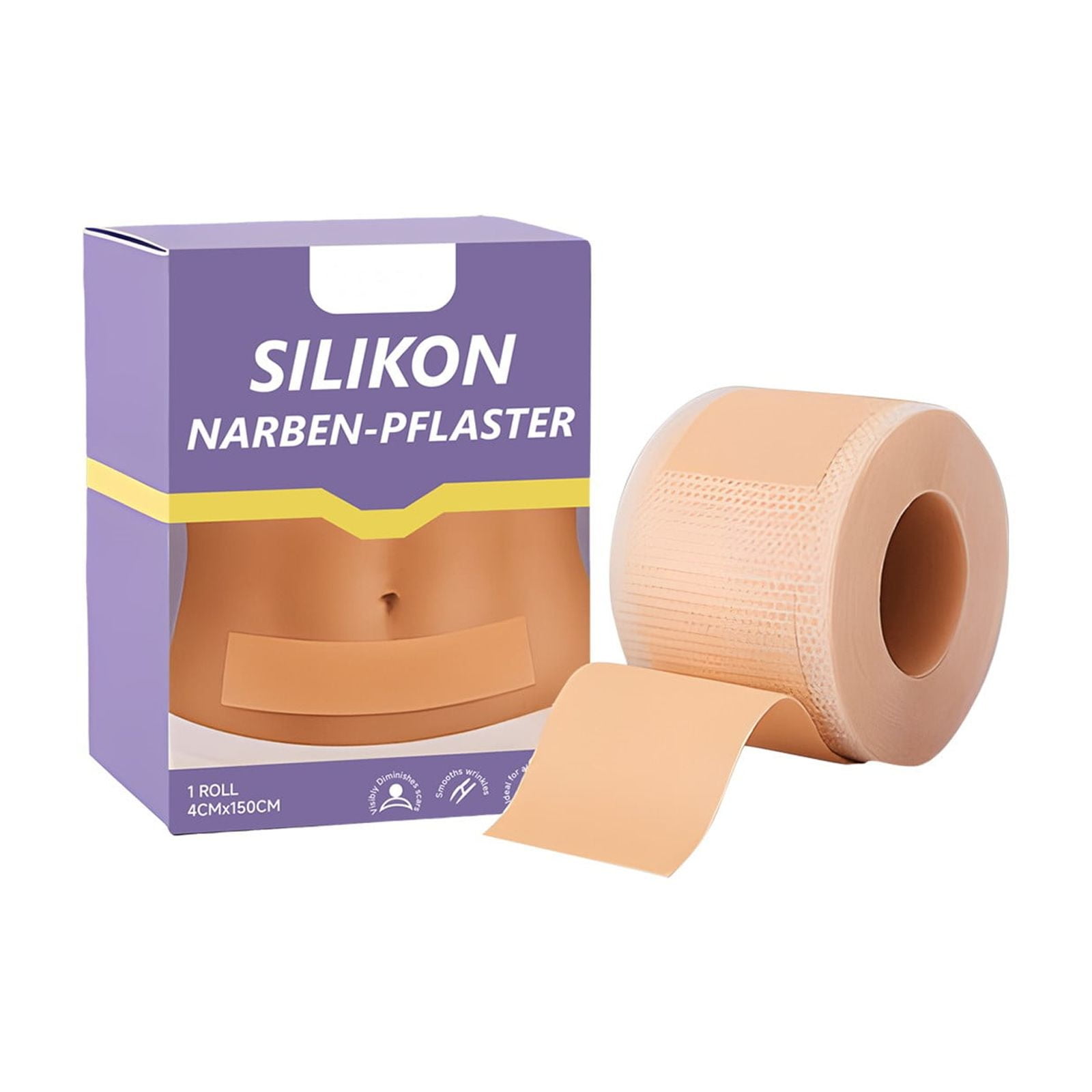 Zlen Silicone Scar Tape, Silicone Scar Sheets, Me®dical Grade Scar Tape, Silicone Tape, Scar ...