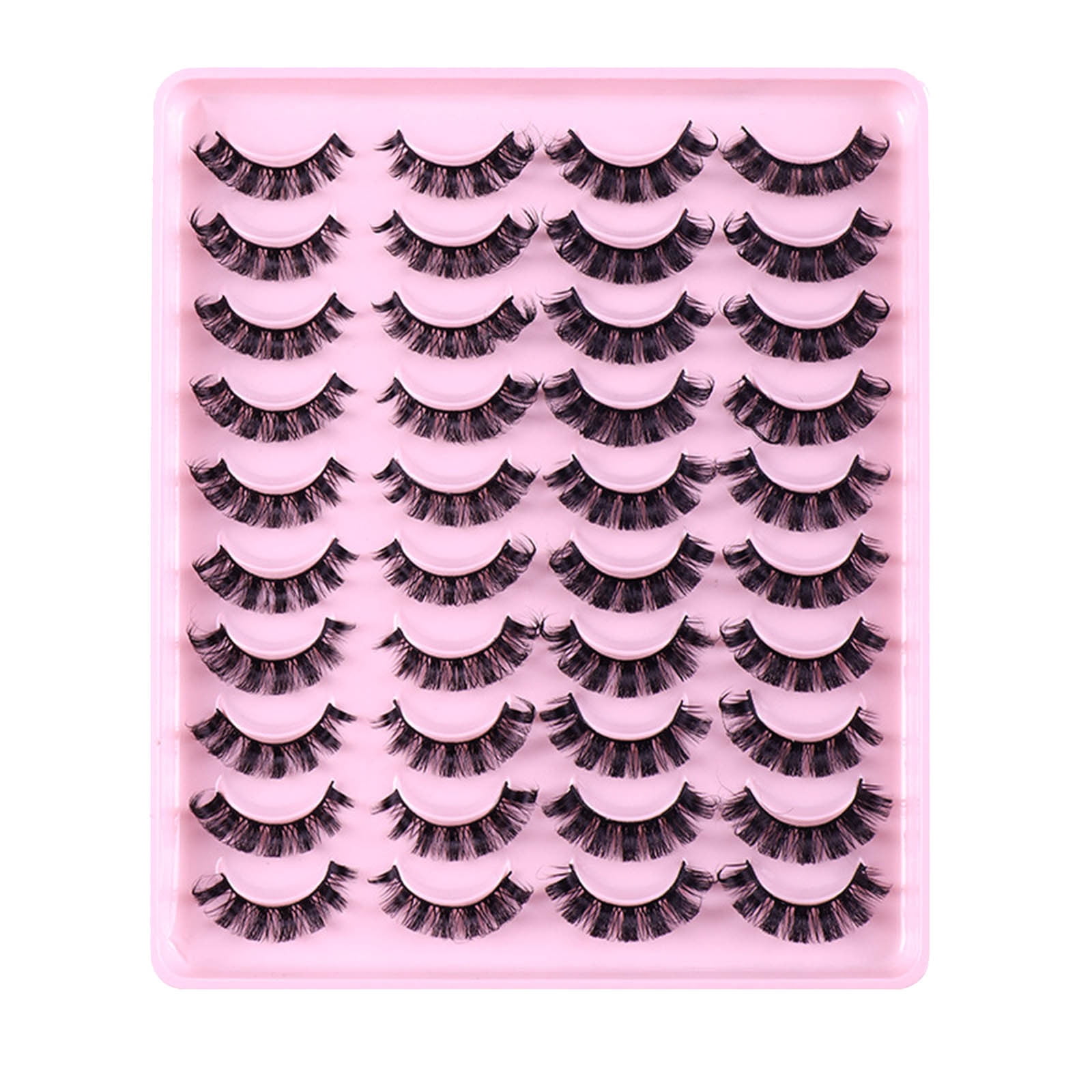 Zlezpi Clearance False Eyelashes Natural Synthetic Volume False ...
