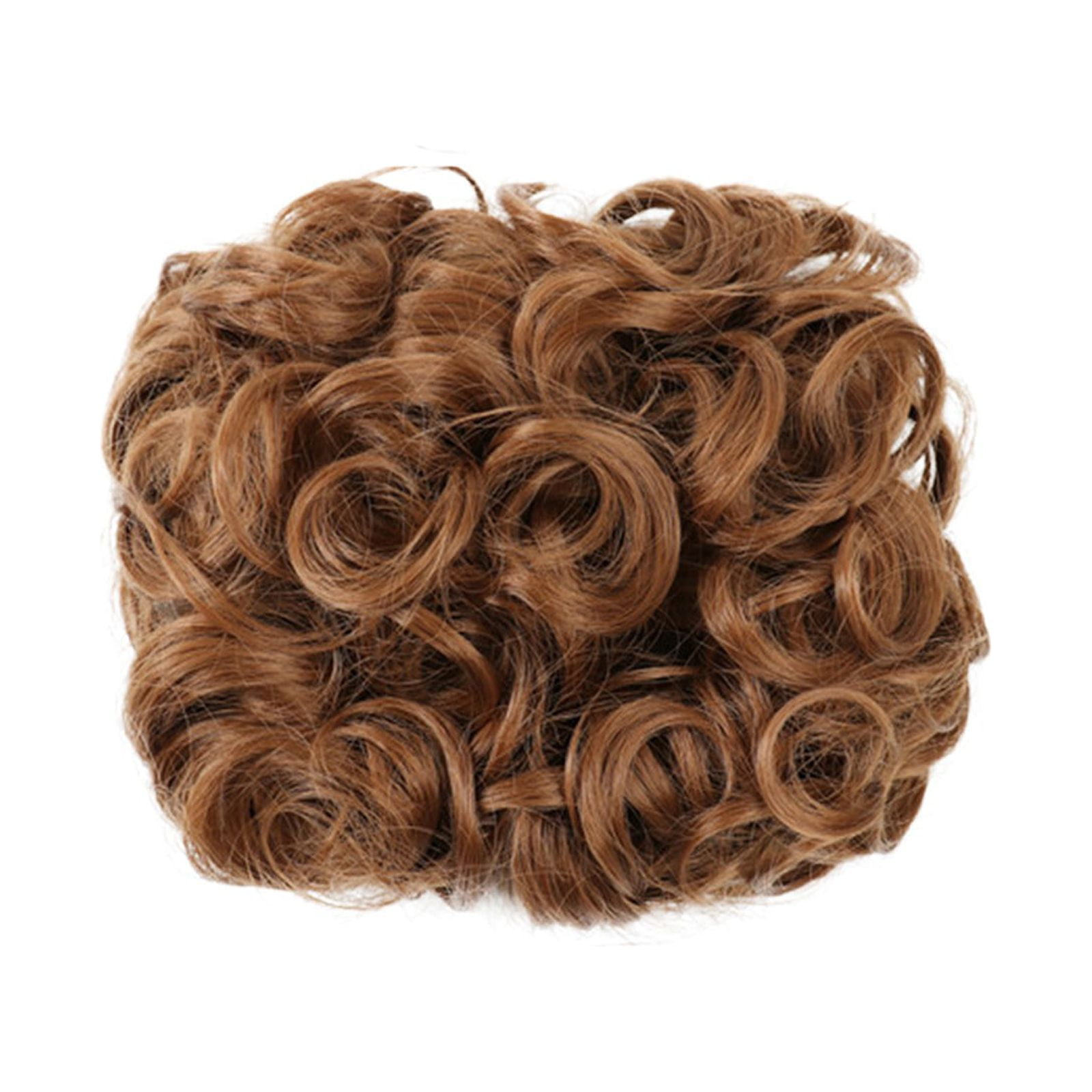 Zlezpi Clearance Wigs for Women Mega Large Thick Curly Chignon Messy ...