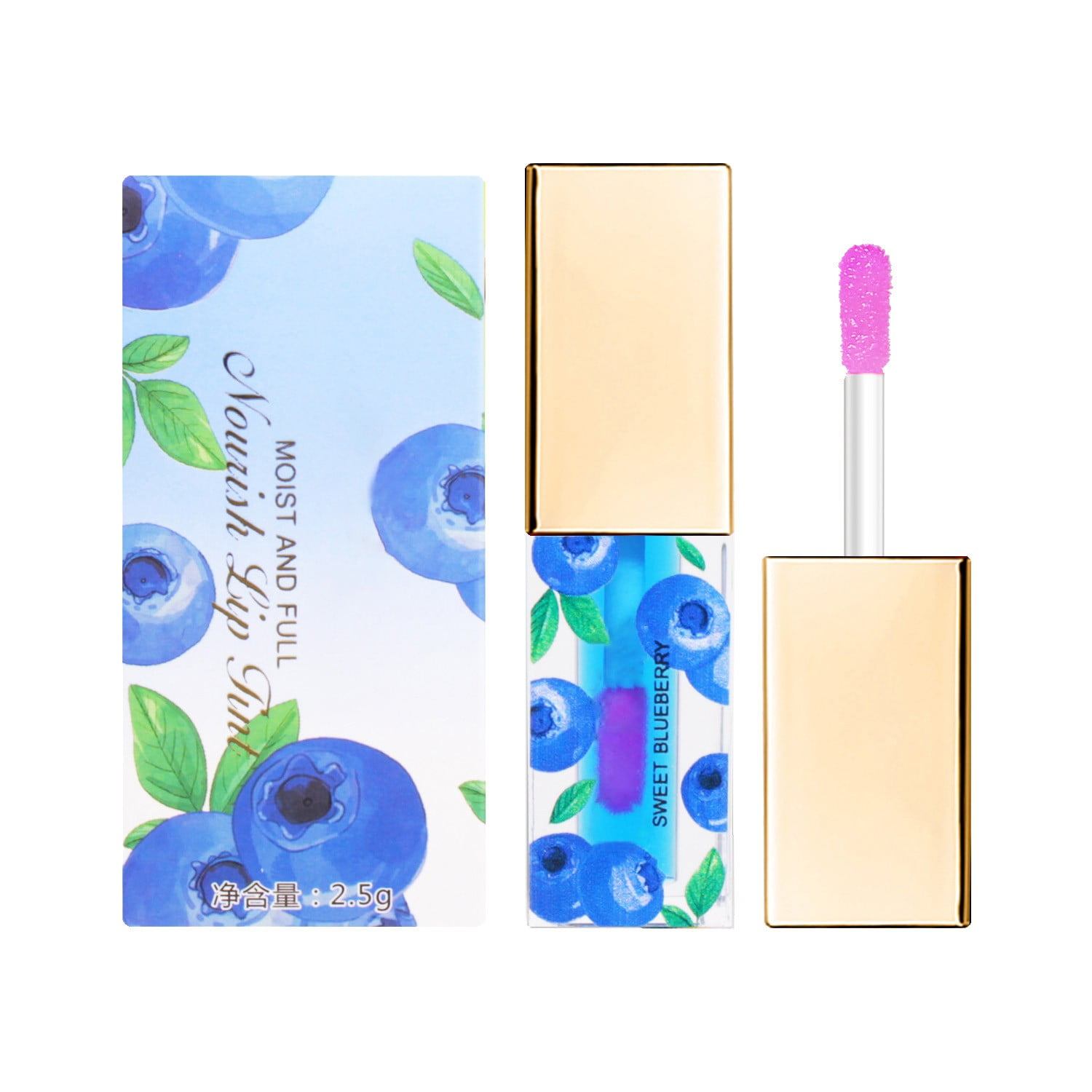Zlezpi Lip Glosses Peach Mini Clear Color Change Changing Ph Tinted Lip ...