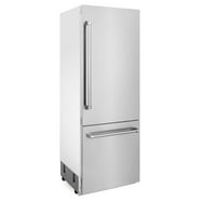 Whirlpool® WRB322DMBM 33-inches Bottom-Freezer Refrigerator with Spill ...