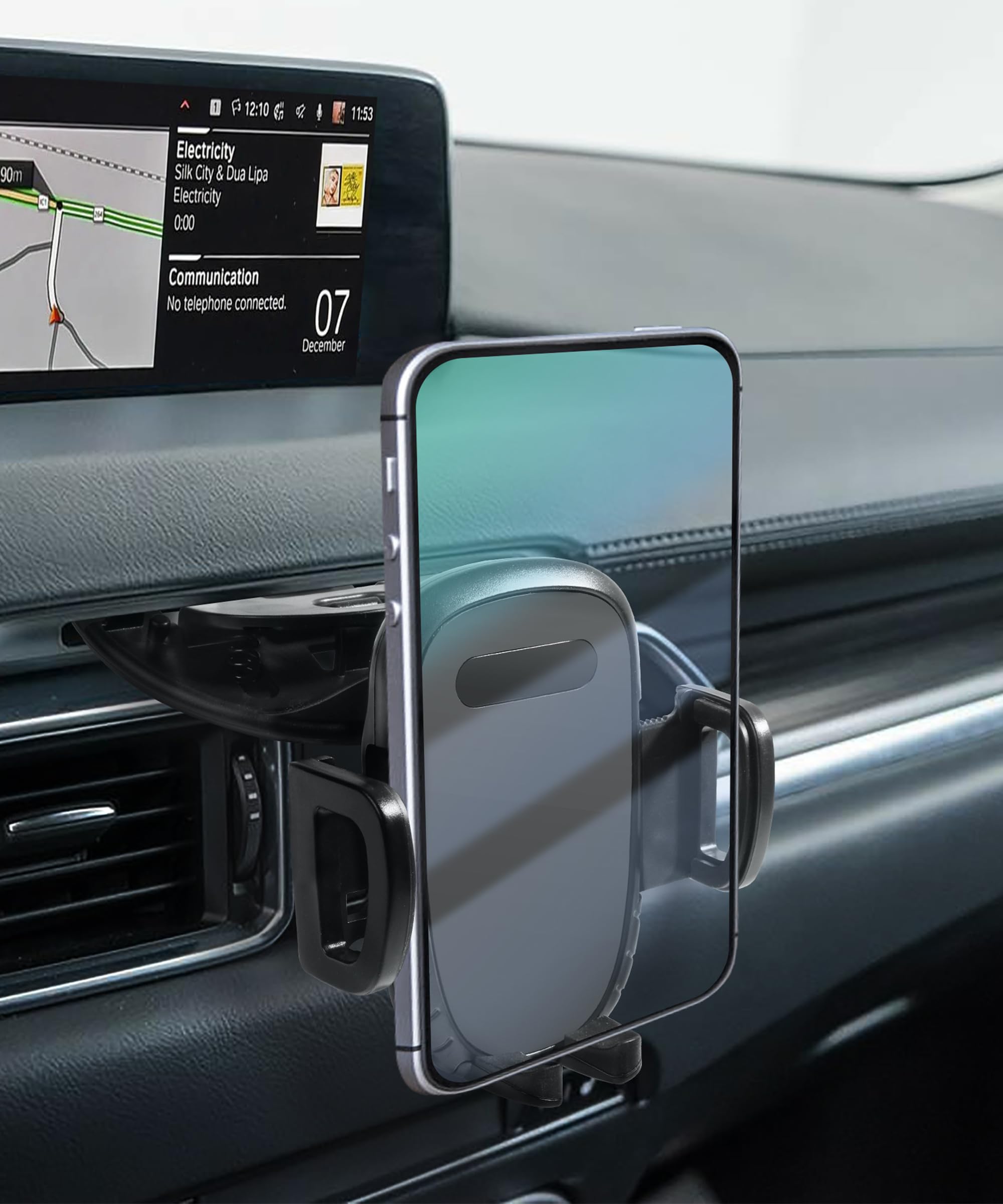 Zlirfy Car Phone Holder, CD Slot Mount, Compatible with All iPhone ...