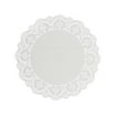 White Lace Paper Doilies - 10 inch Round Paper Doilies - Disposable ...