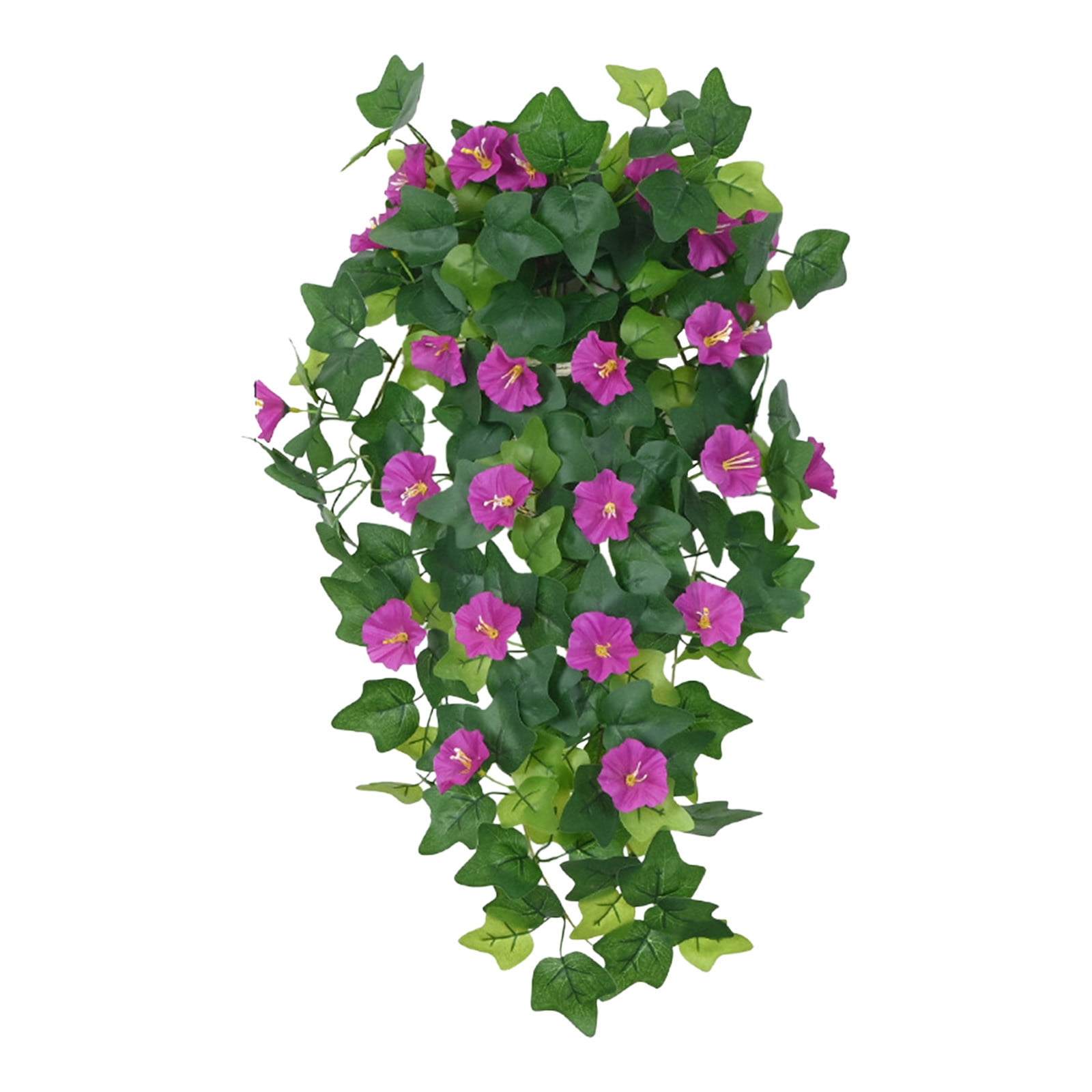 Zmeidao Artificial Hanging Flowers, UV Resistant Fake Plastic Faux ...