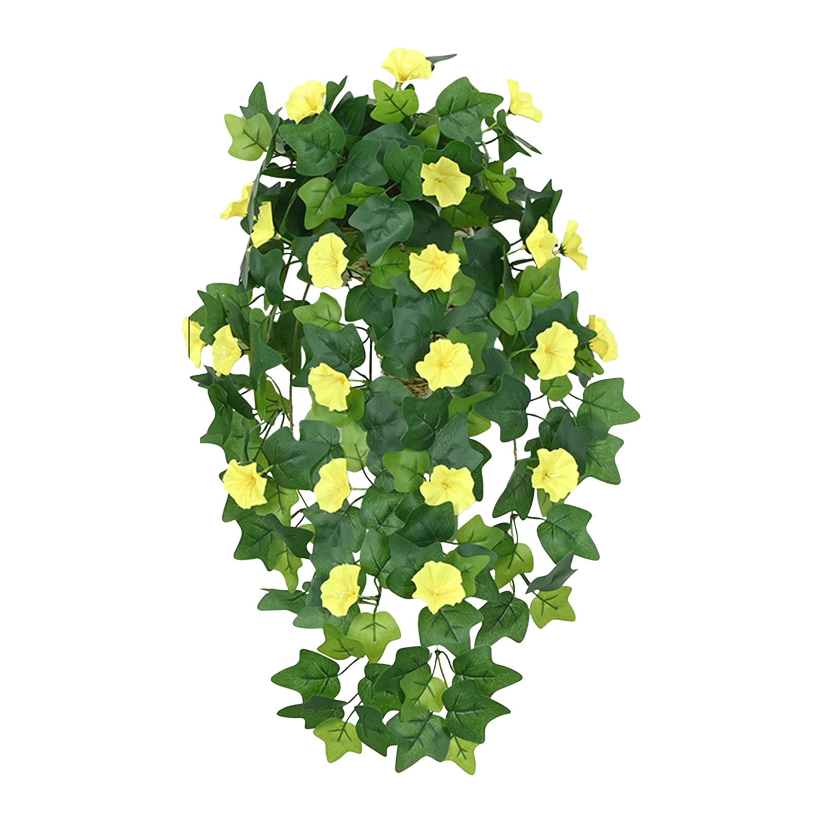 Zmeidao Artificial Hanging Flowers, UV Resistant Fake Plastic Faux ...