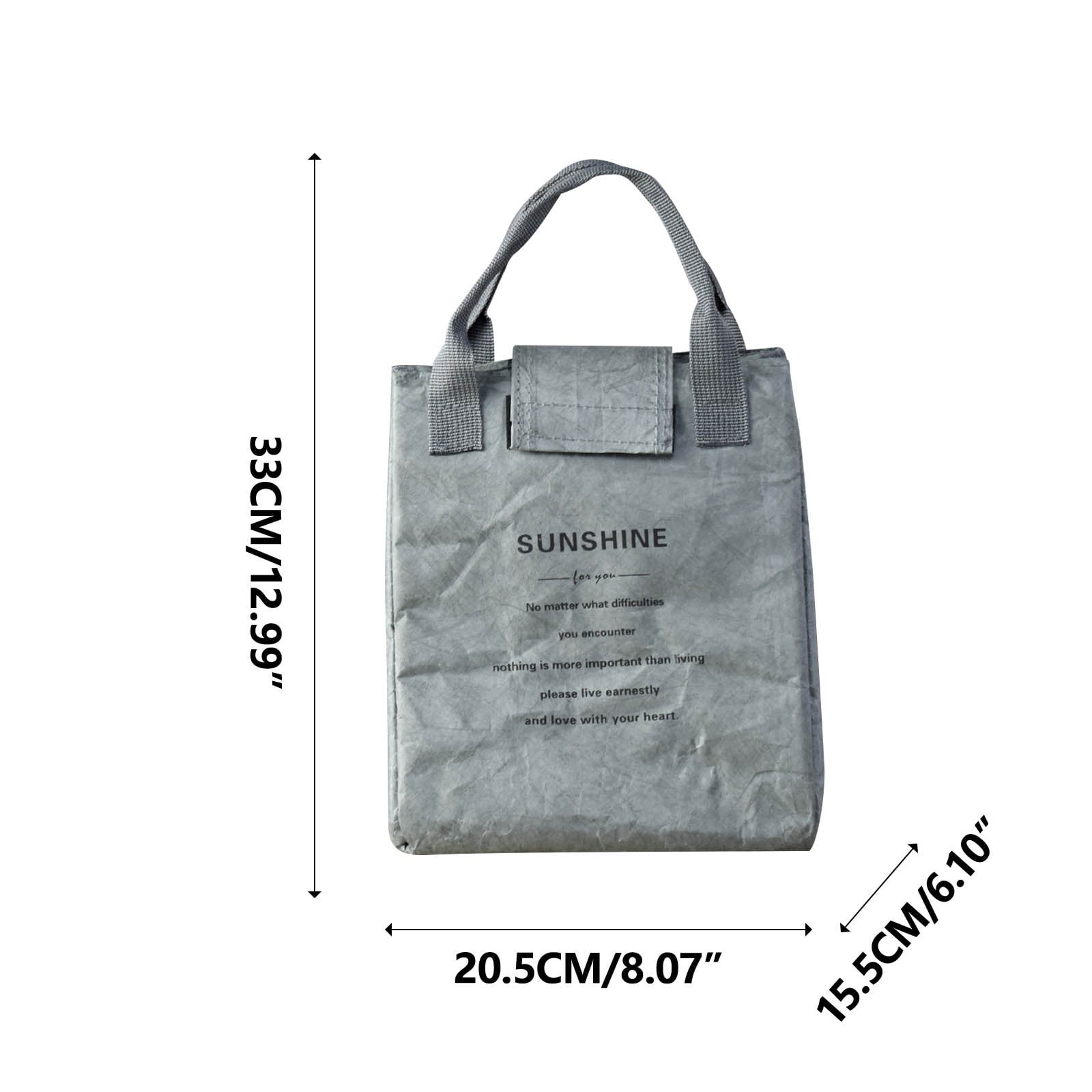 Zmeidao Lunch Bag Women/Men, Easy to Clean Reusable Lunch Bag, Stylish ...