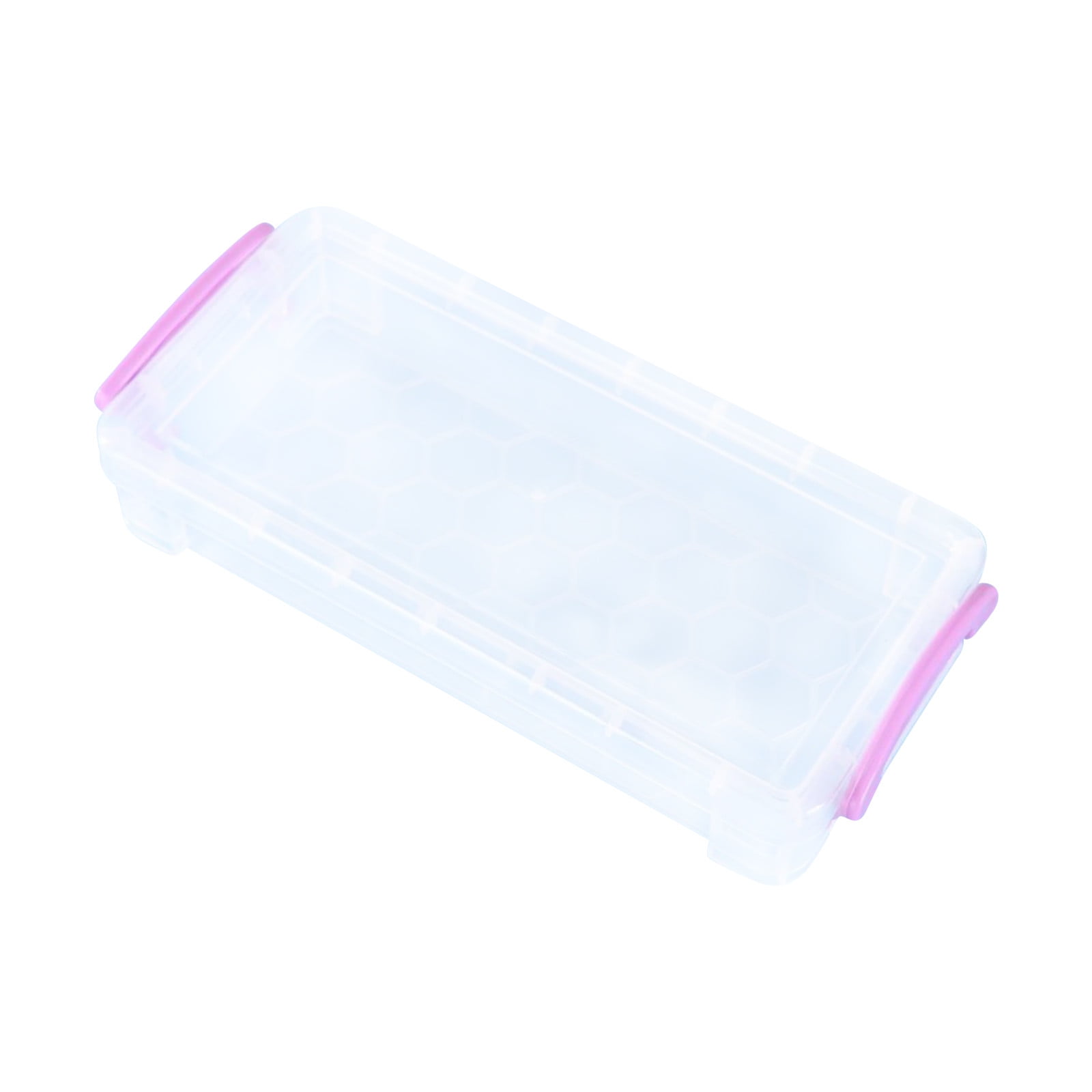 Zmeidao Pencil Box, Clear Plastic Hard Pencil Case Crayon Box ...