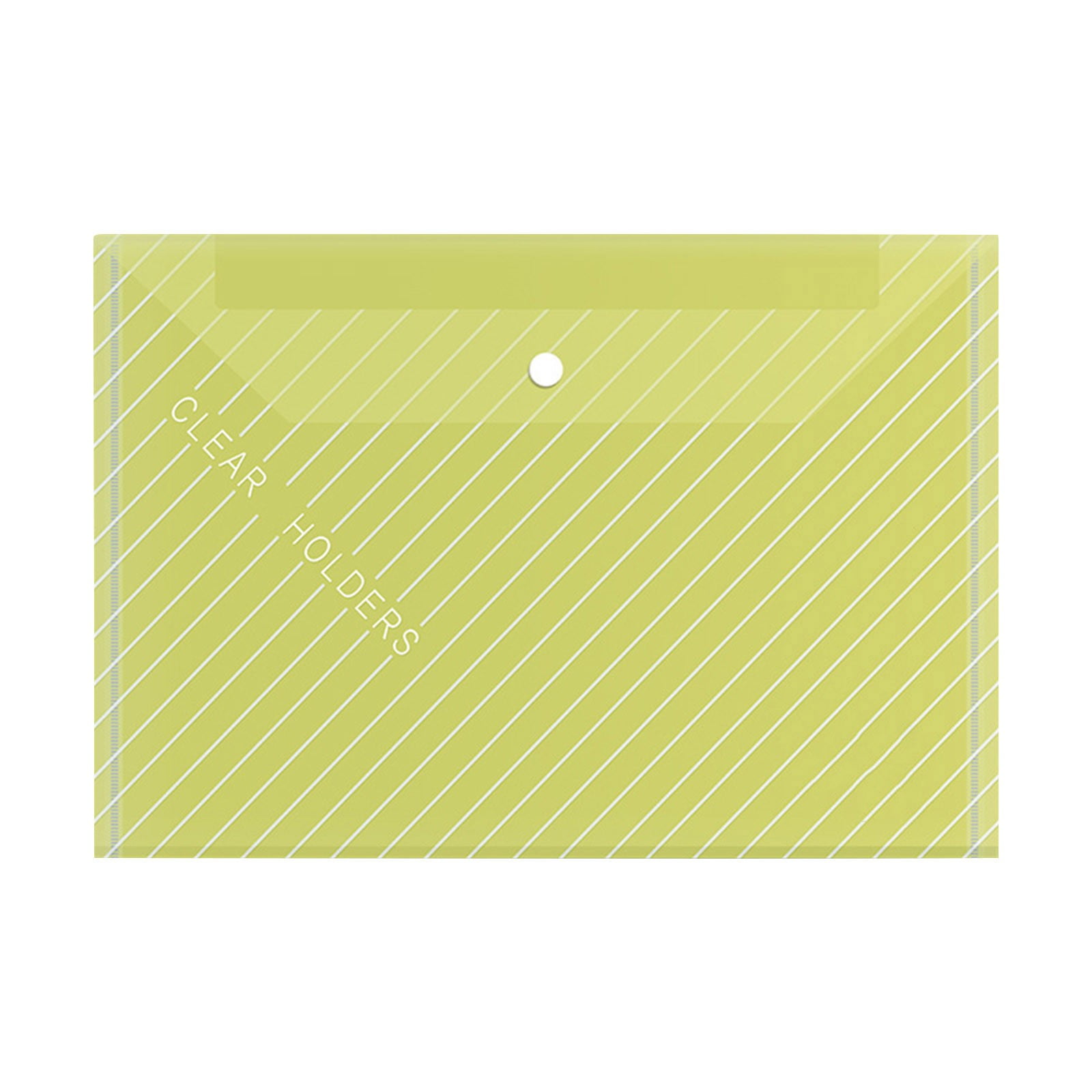Zmeidao Plastic Envelopes Poly Envelope Folder, A4 Size, Clear Document ...