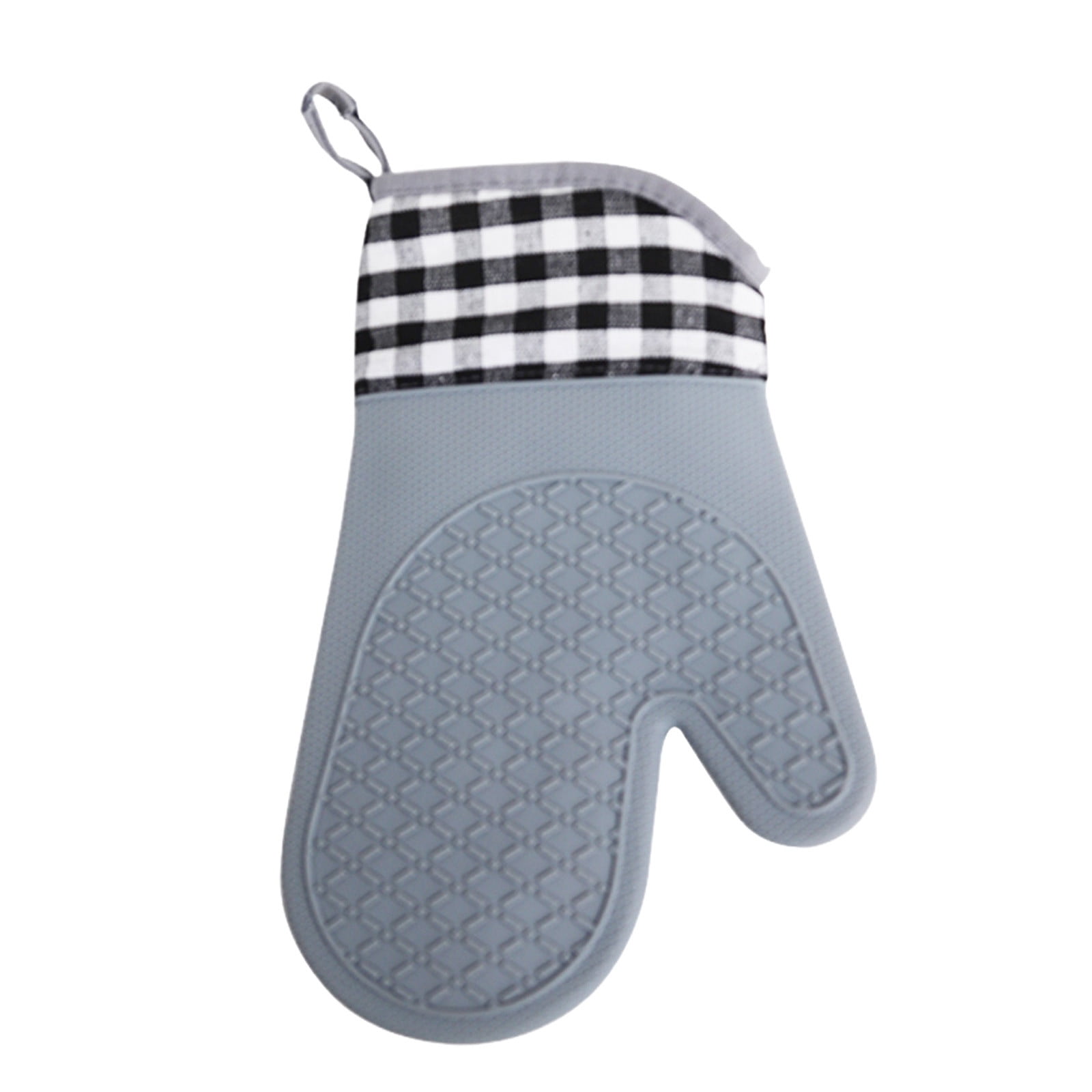 Zmeidao Silicone Oven Mitts, Heat-Resistant Waterproof Oven Gloves for ...