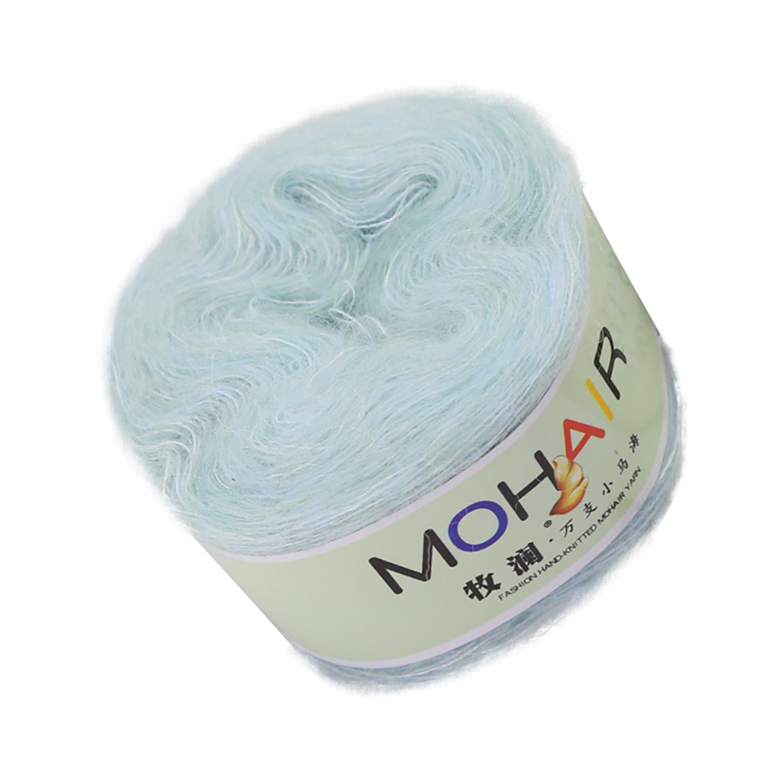 Zmeidao Soft Mohair Wool Knitting Yarn Lightweight Hand Knitwear Yarn ...