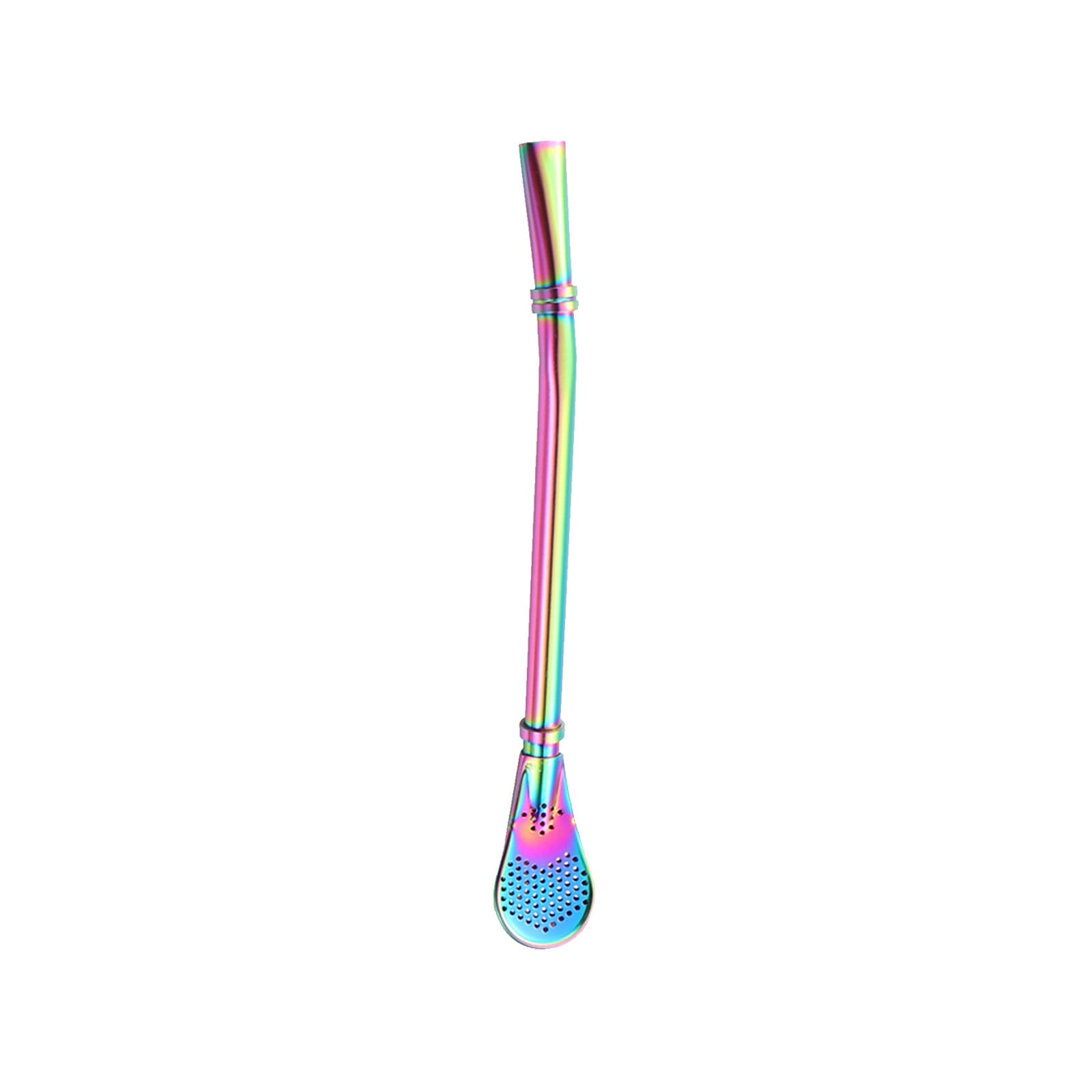 Zmeidao Stainless Steel Straw Filter Spoon, Reusable Drinking Spoon ...