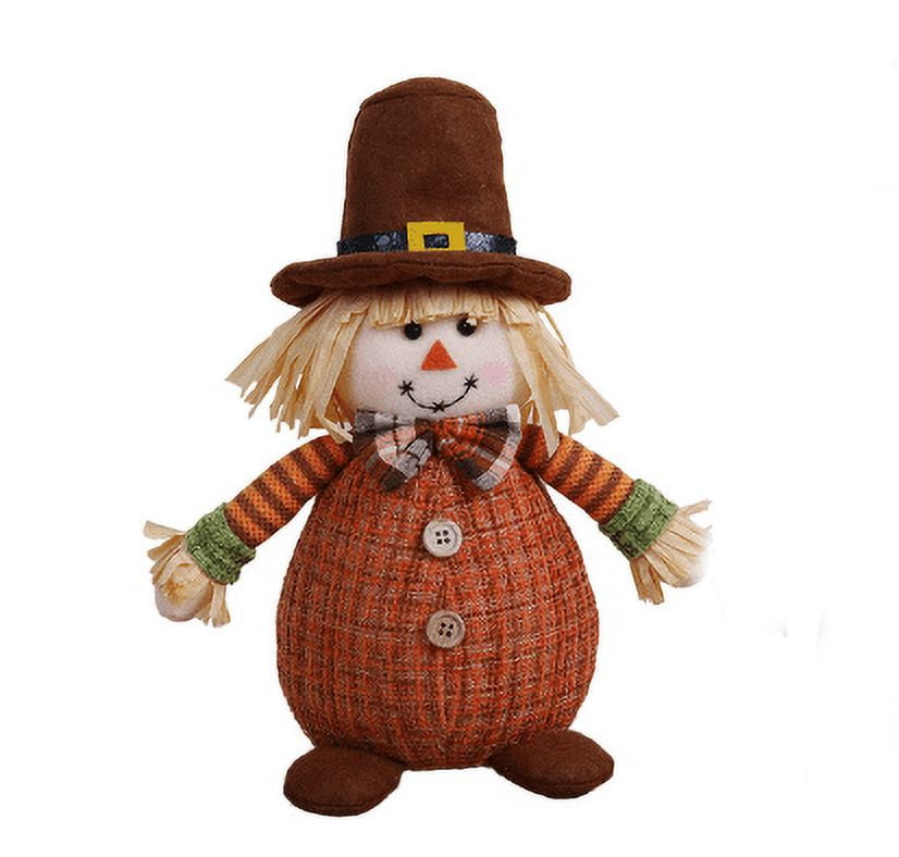Zmeidao Thanksgiving Scarecrow Plush Doll, Fall Scarecrow Plush ...