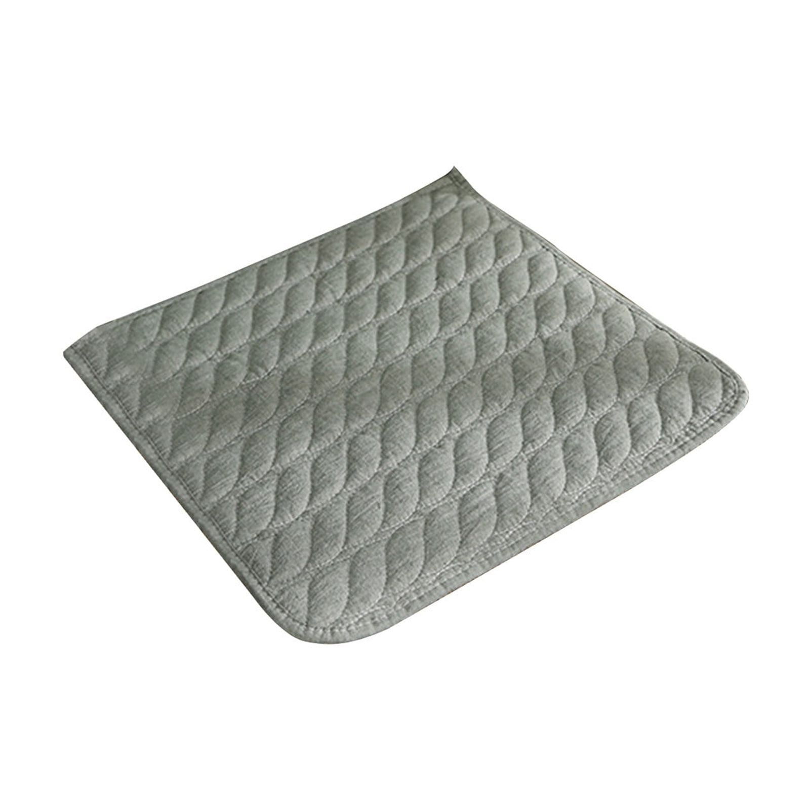 Zmeidao Thin Chair Cushions with Ties for Dining Chair Seat Pads Square ...