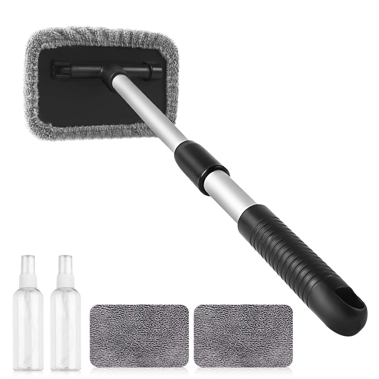 Zmoon Car Windshield Cleaner Kit Car Window Cleaner Extendable Handle ...
