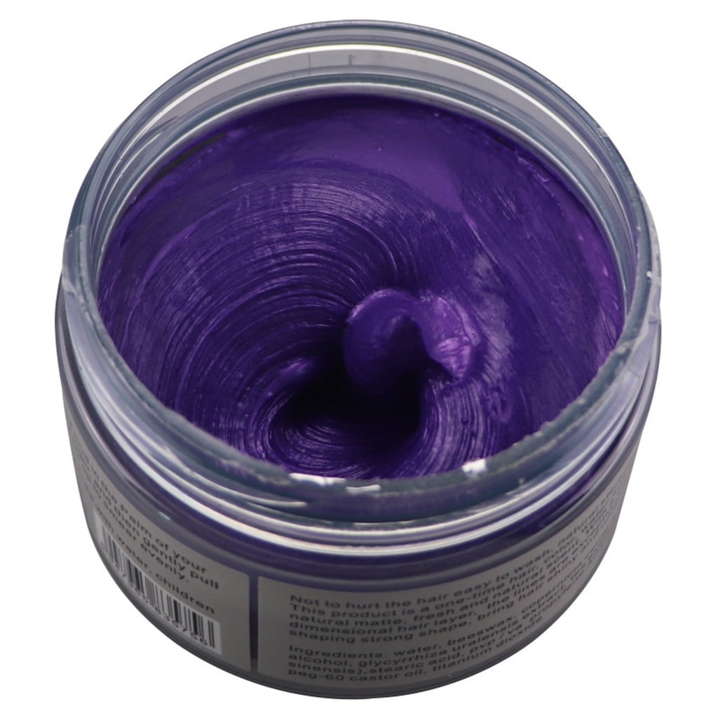 Zmzmskgsi Hair Dyeunisex Diy Hair Color Wax Mud Hair Cream Temporary