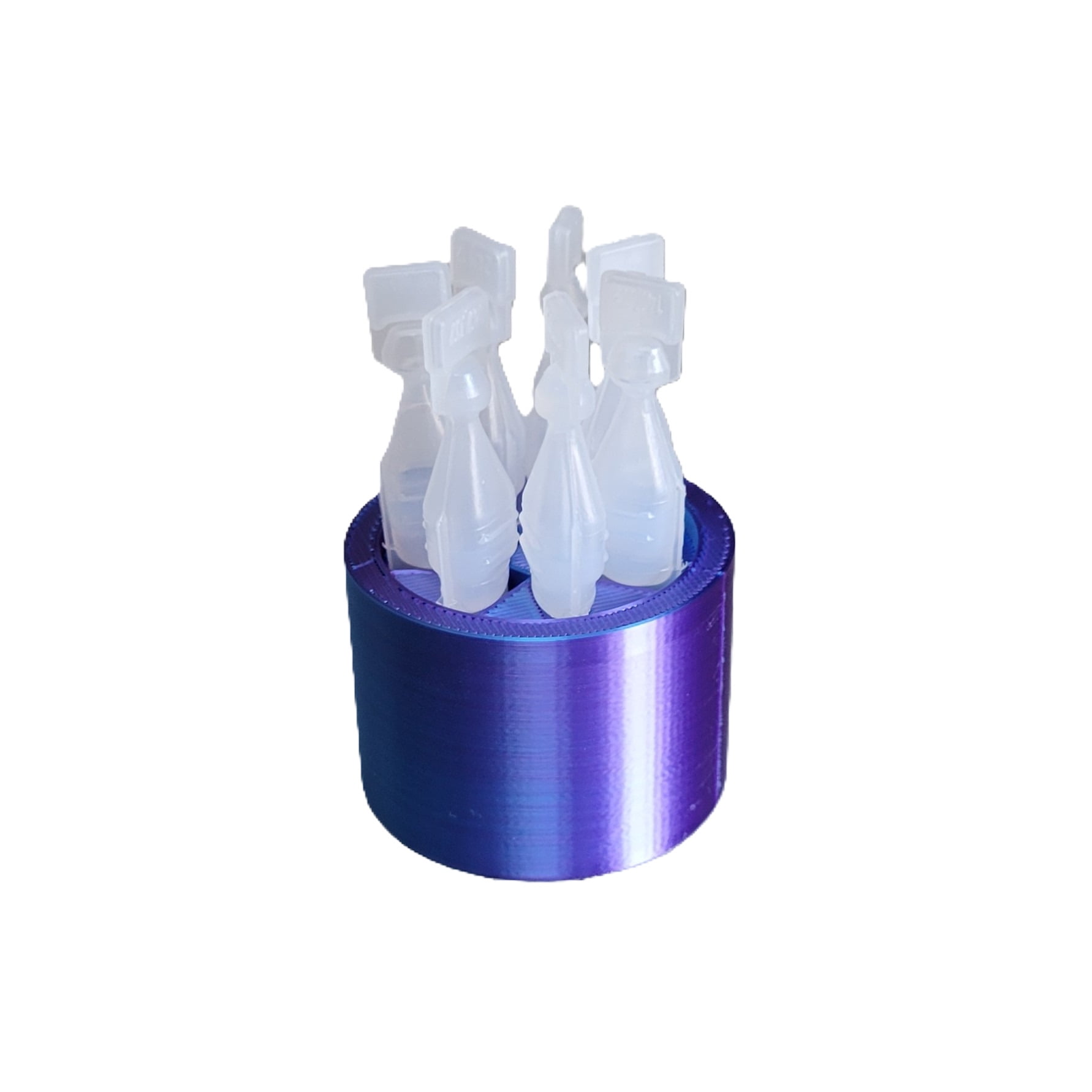Znet3D Eye Drop Vial Holder – Compact Upright Storage for Seven Vials ...