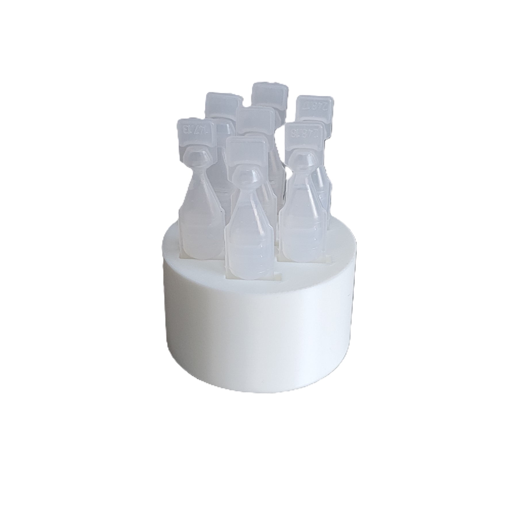 Znet3D round Eye Drop Vial Stand – Convenient, Upright Storage for ...