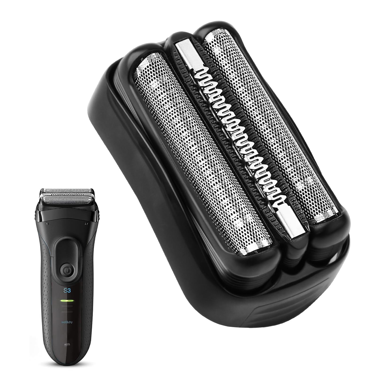 ZoBa Series 3 21B Shaving Replacement Head Men's Electric Shaver Replacement Head Compatible ...