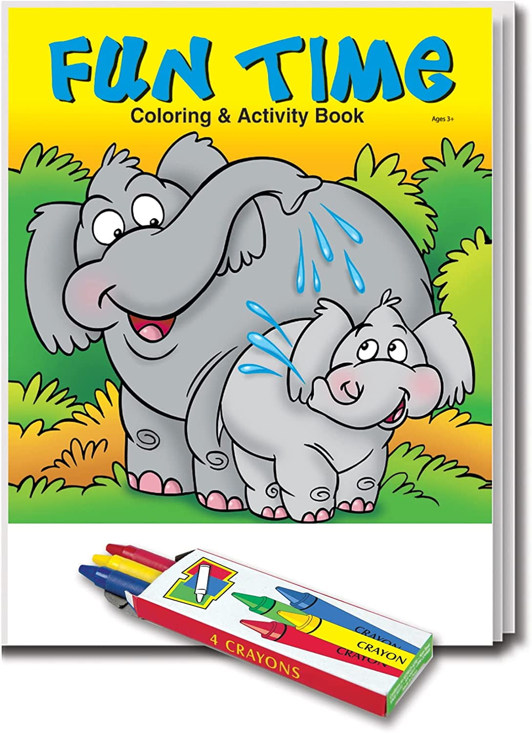 ZoCo Fun Time Kid's Coloring and Activity Book Set, 25-Pack, Beginner ...