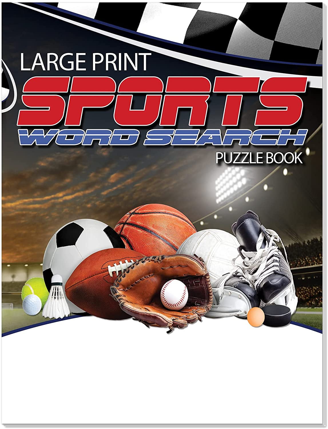 ZoCo: 25-Pack Large Print Sports Word Search Puzzle Books (Vol 1), 32 ...