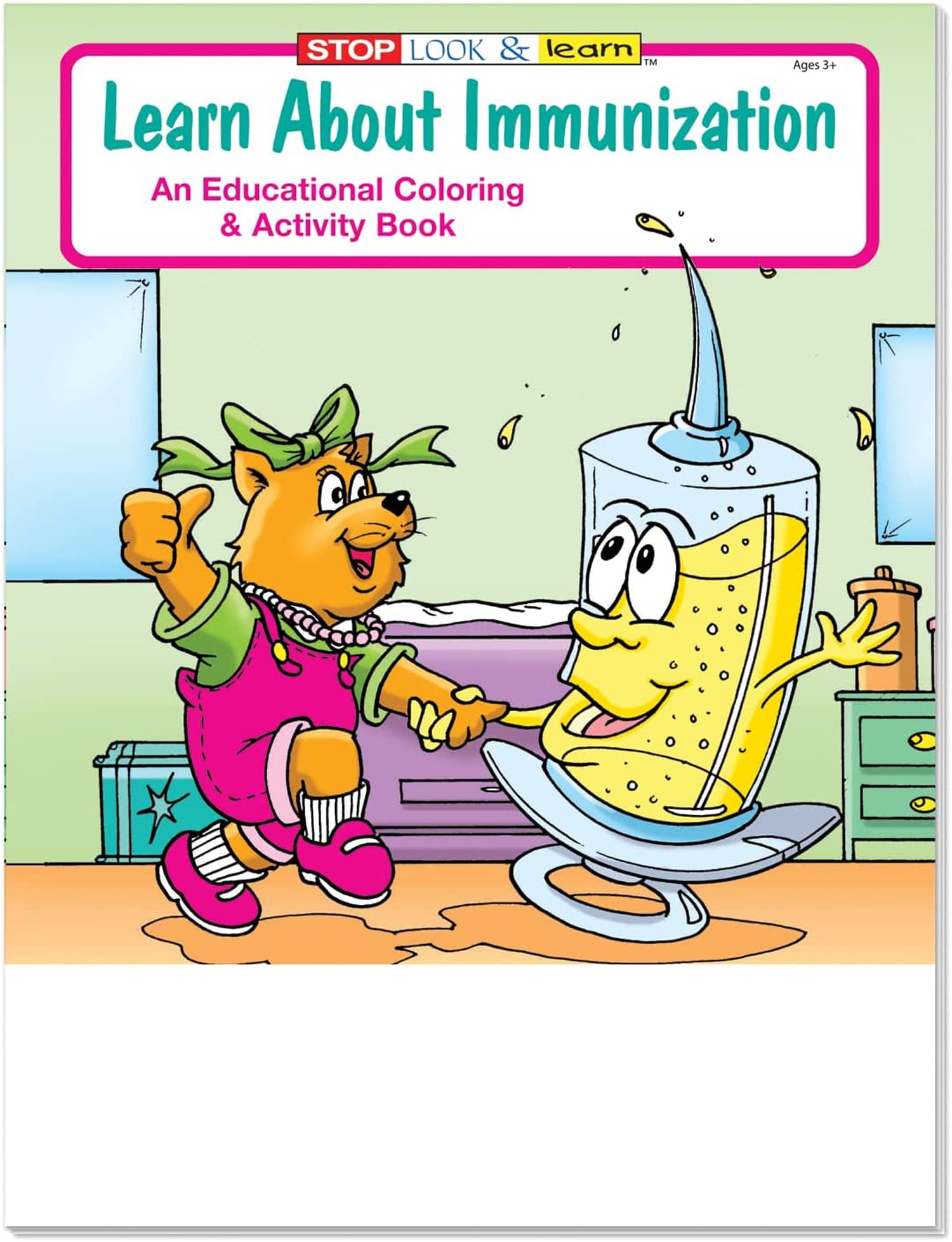 ZoCo 25-Pack Learn About Immunization Coloring & Activity Books, 16 ...