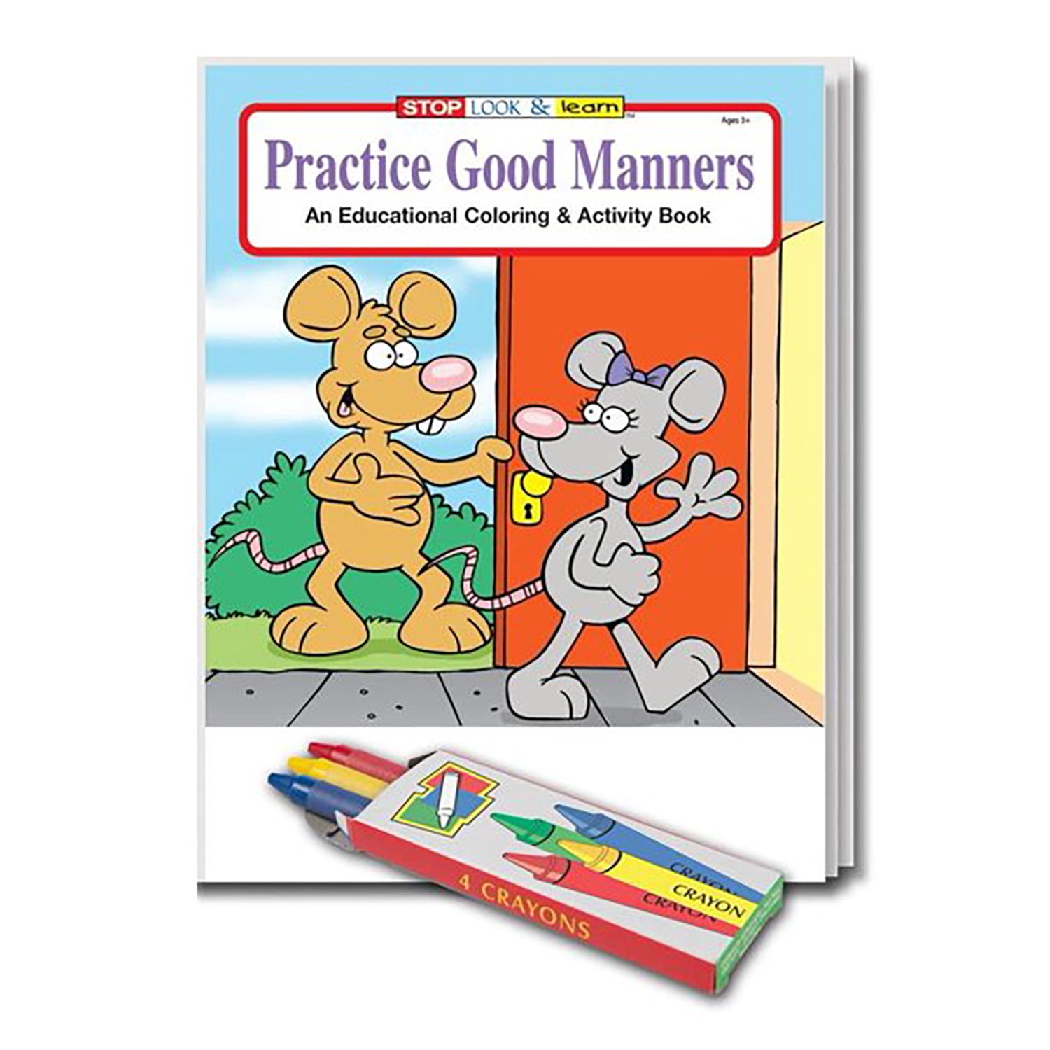 ZoCo: 25 Pack - Practice Good Manners Kid's Coloring & Activity Books ...