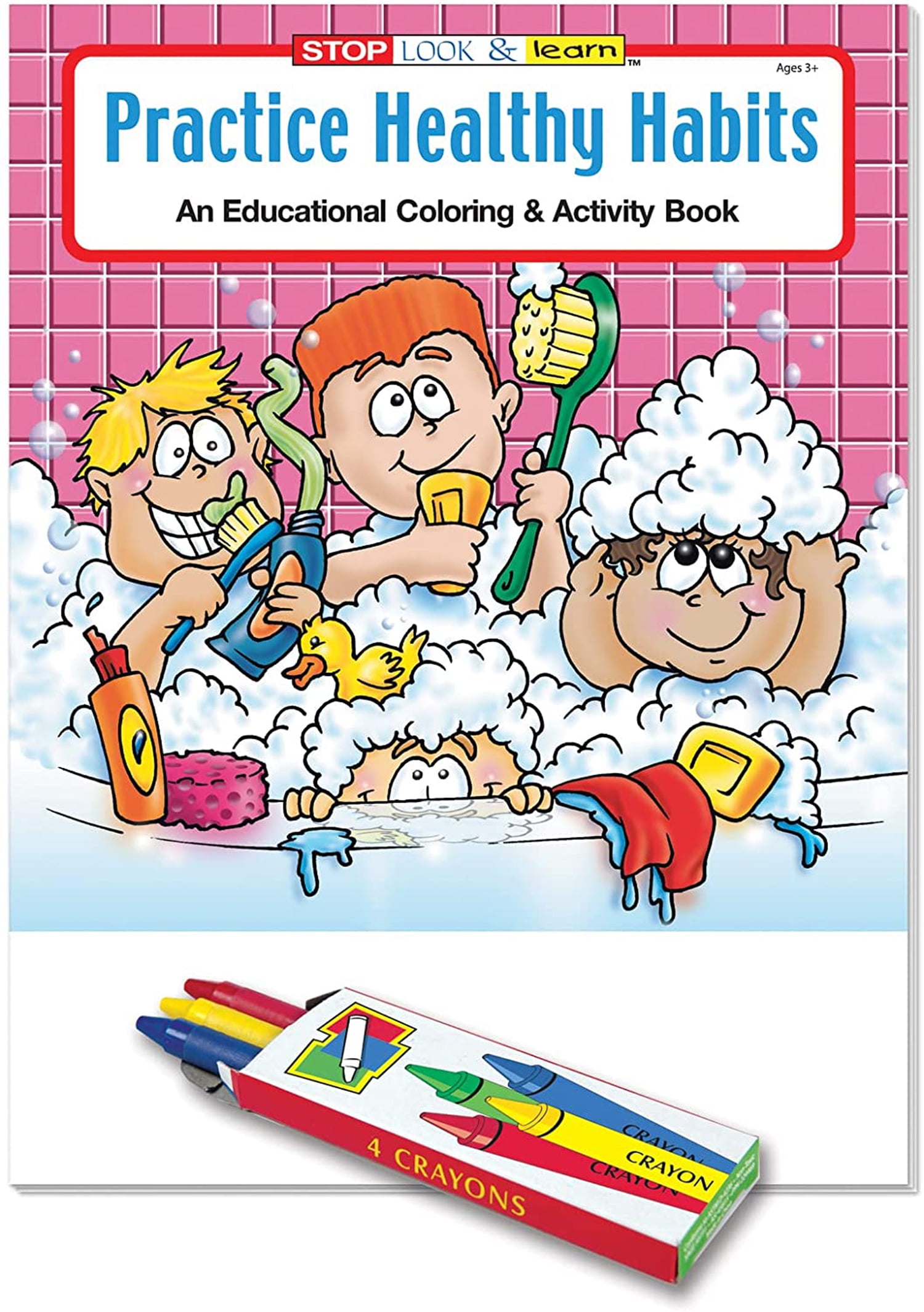 ZoCo: 25 Pack - Practice Healthy Habits Kid's Coloring & Activity Books ...