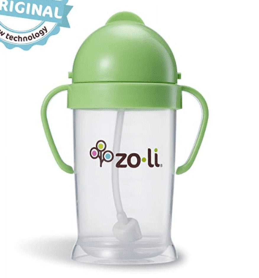 ZoLi BOT XL Straw Sippy Cup - Green 9 oz… - Walmart.com