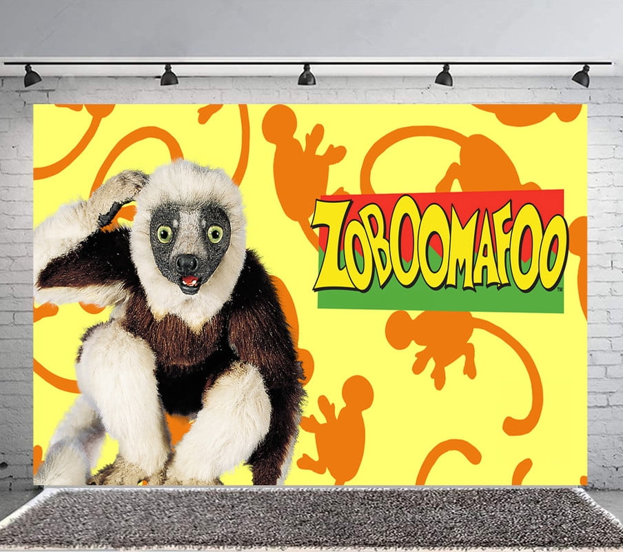 Zoboomafoo Backdrop Banner Party Supplies Poster Movie Theme Background for Photography Birthday ...