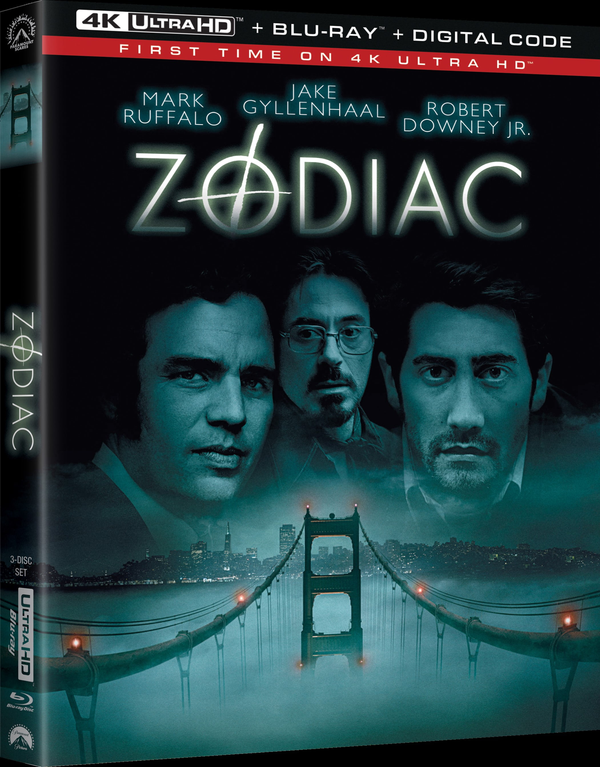 Zodiac (4K Ultra HD + Blu-ray + Digital Copy) - Walmart.com