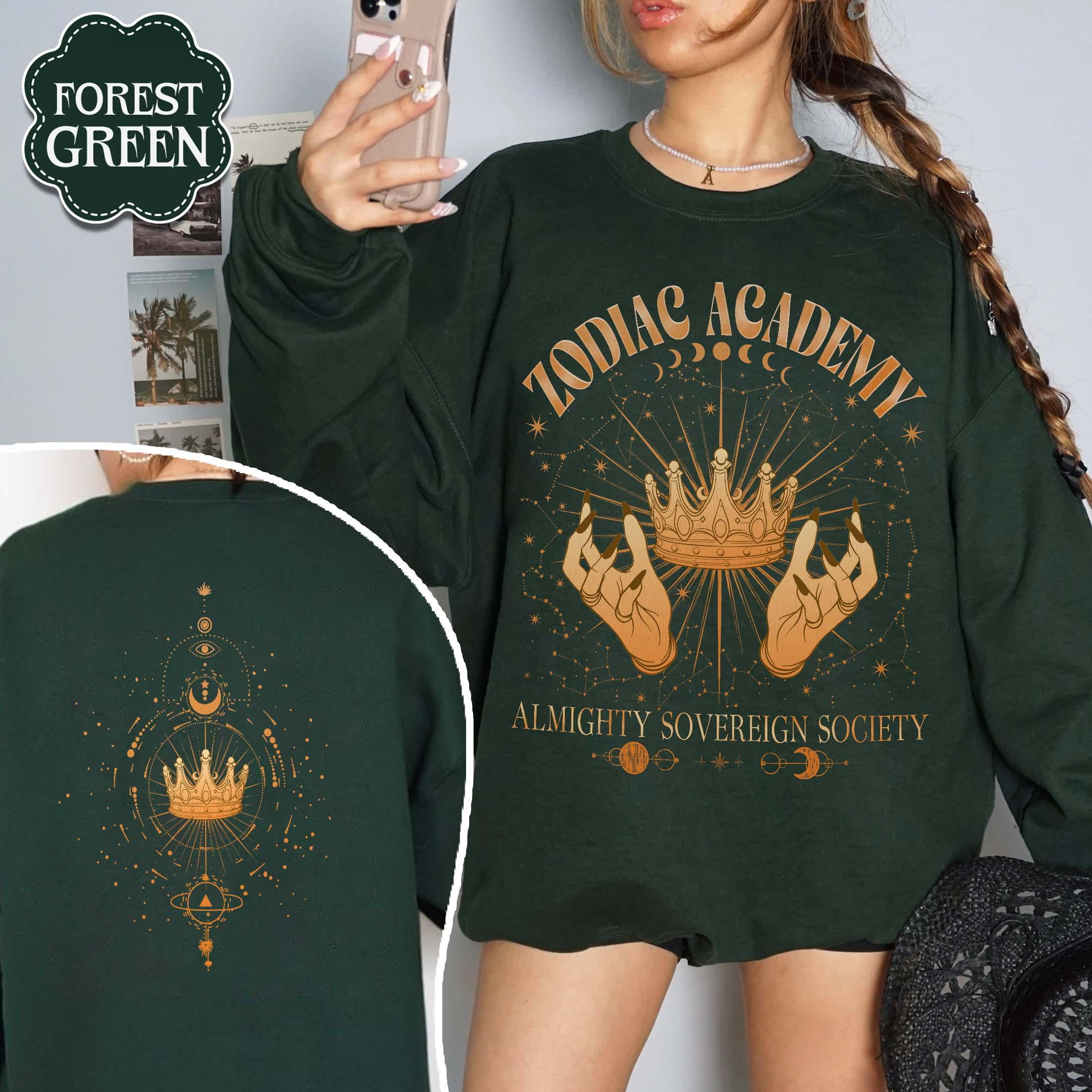 Zodiac Academy Almighty Sovereign Society Sweatshirt: Celestial Heirs ...