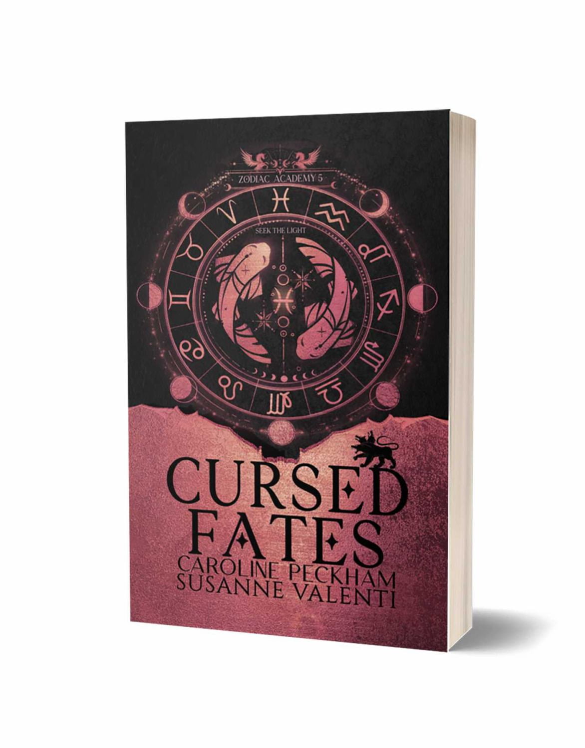 Free Shipping! Caroline Peckham Zodiac Academy 5 Cursed Fates Paperback ...