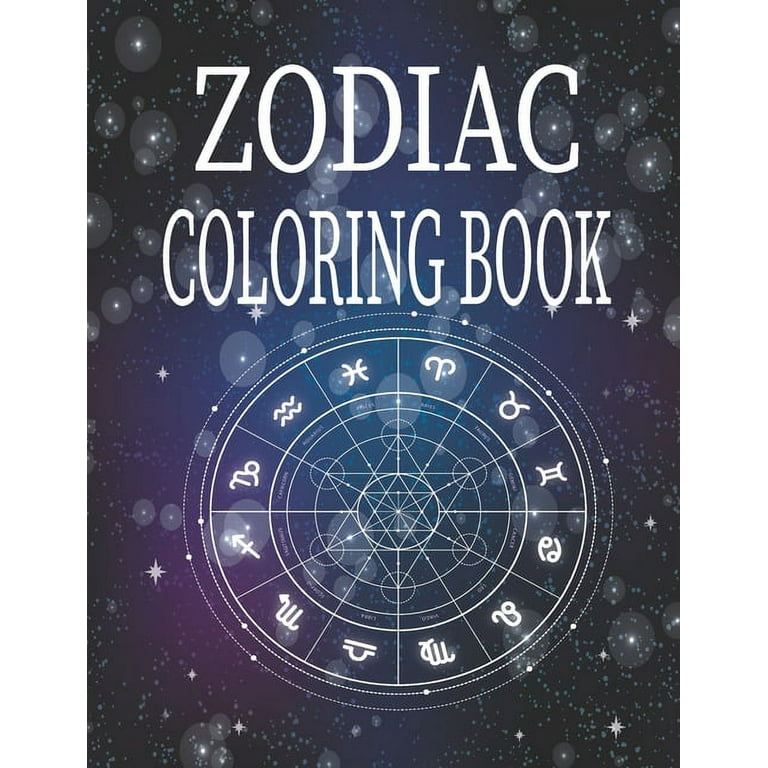 coloring book zodiac