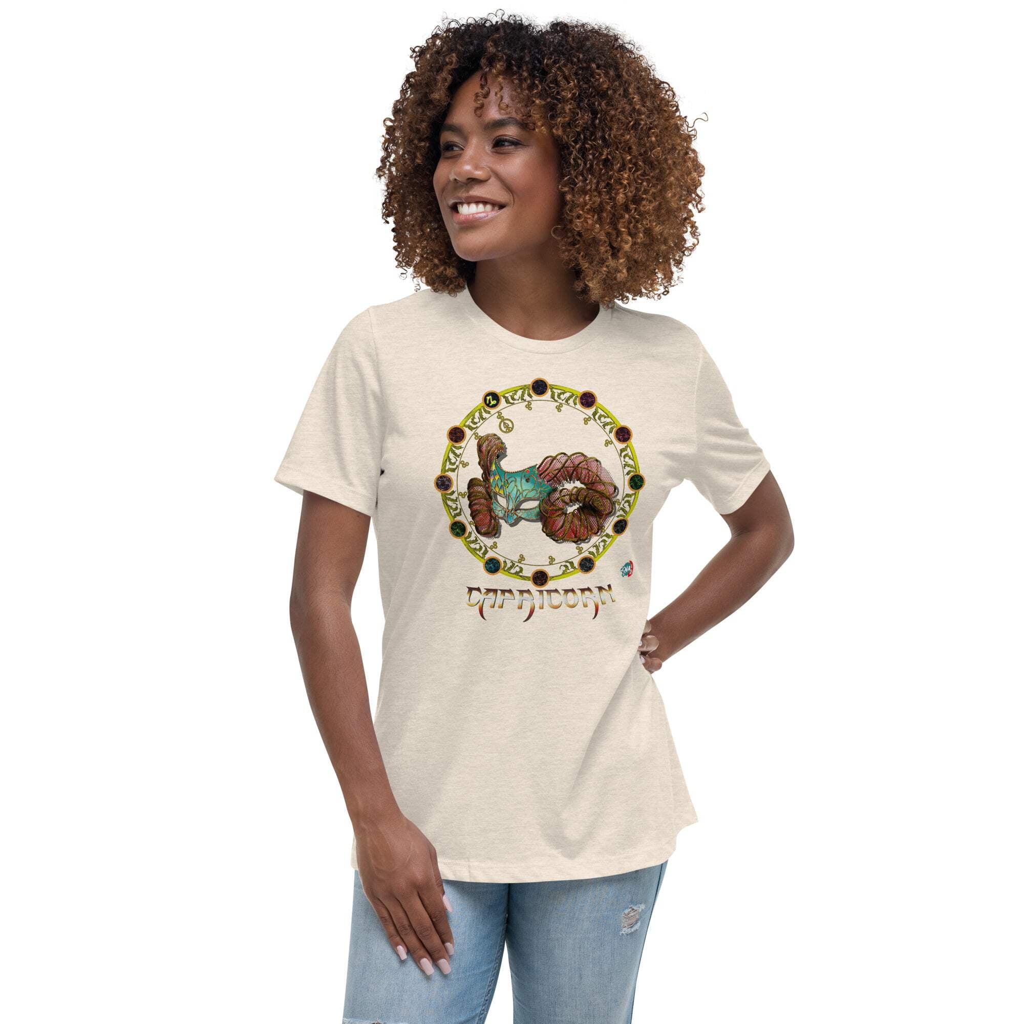 Zodiac Goddess Capricorn Women's graphic t-shirt - Walmart.com