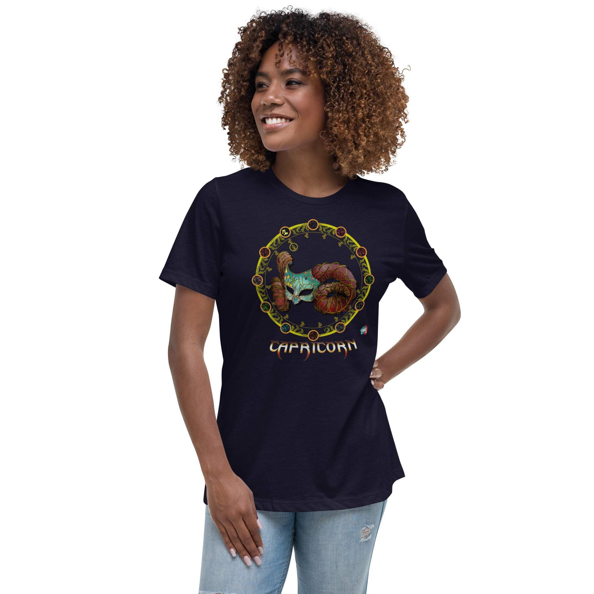 Zodiac Goddess Capricorn Women's graphic t-shirt - Walmart.com